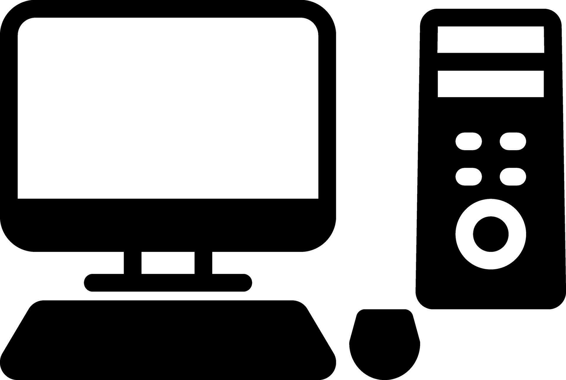 solid icon for pc 24872038 Vector Art at Vecteezy