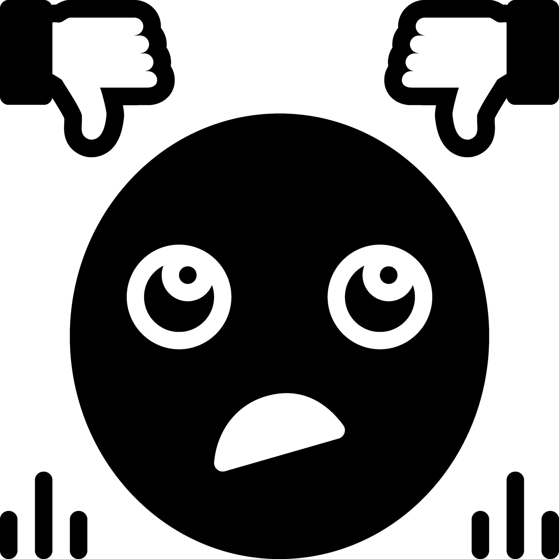 solid icon for criticize 24874690 Vector Art at Vecteezy