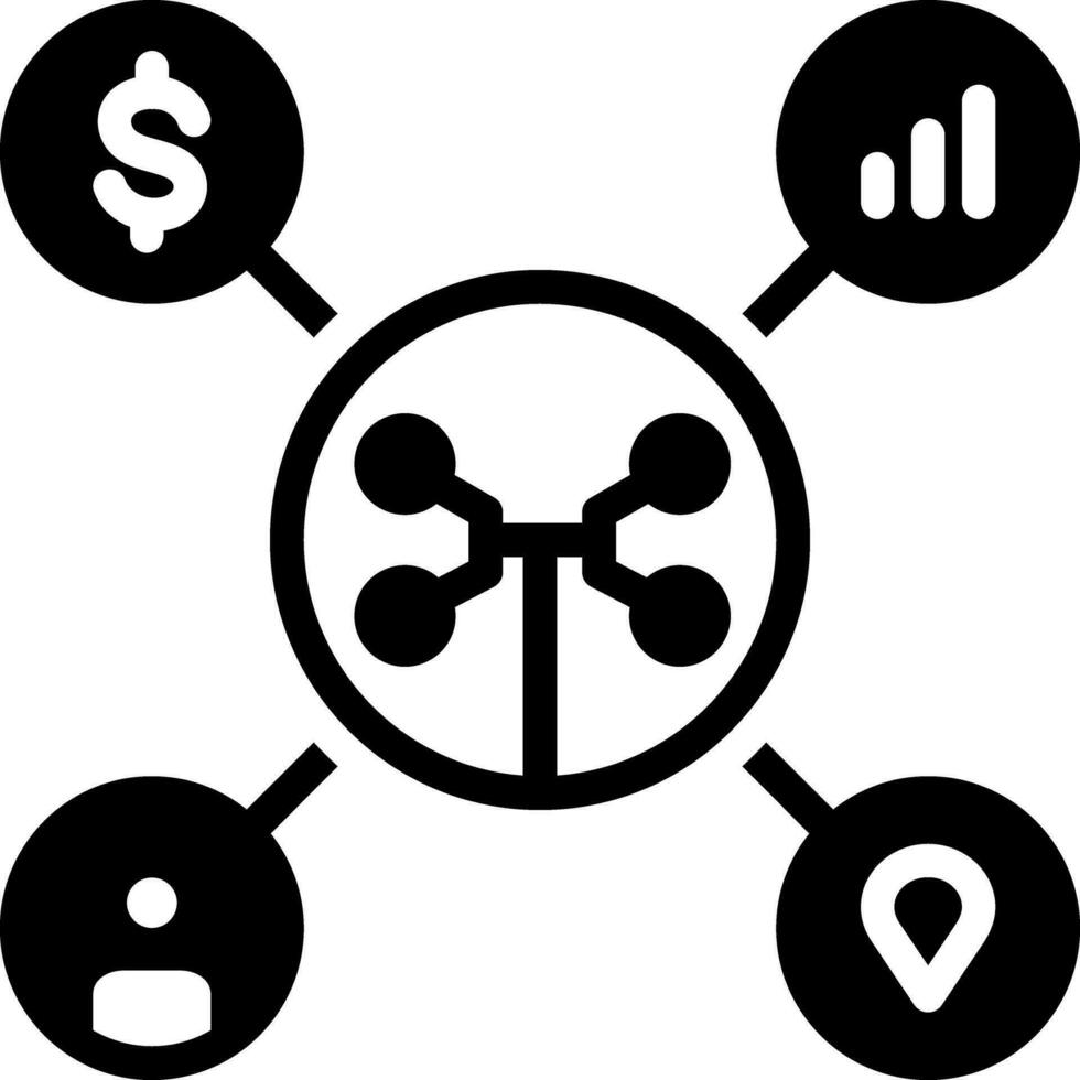 solid icon for microservice 24874749 Vector Art at Vecteezy