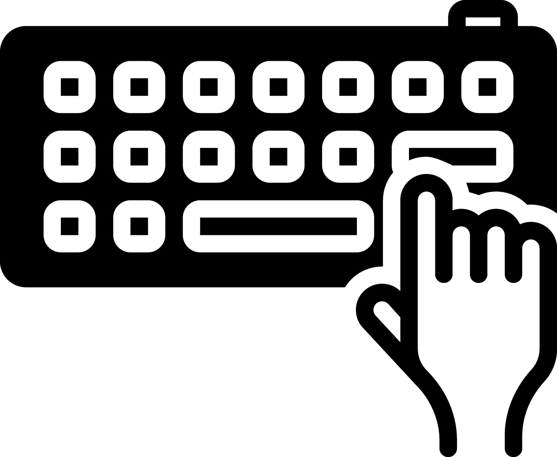 solid icon for enter 24875069 Vector Art at Vecteezy