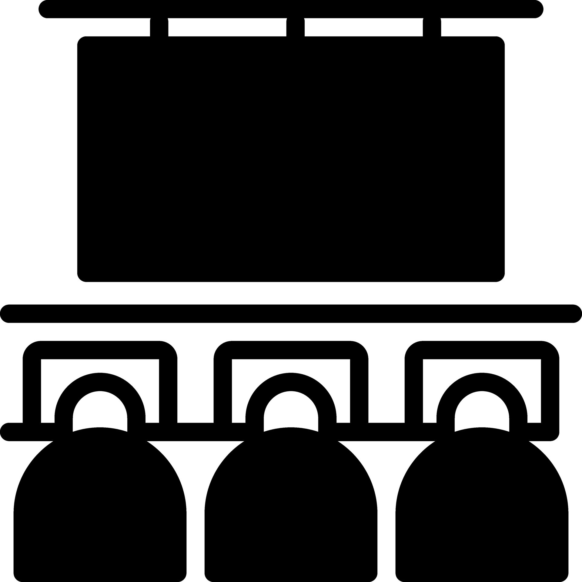 solid icon for training 24879291 Vector Art at Vecteezy