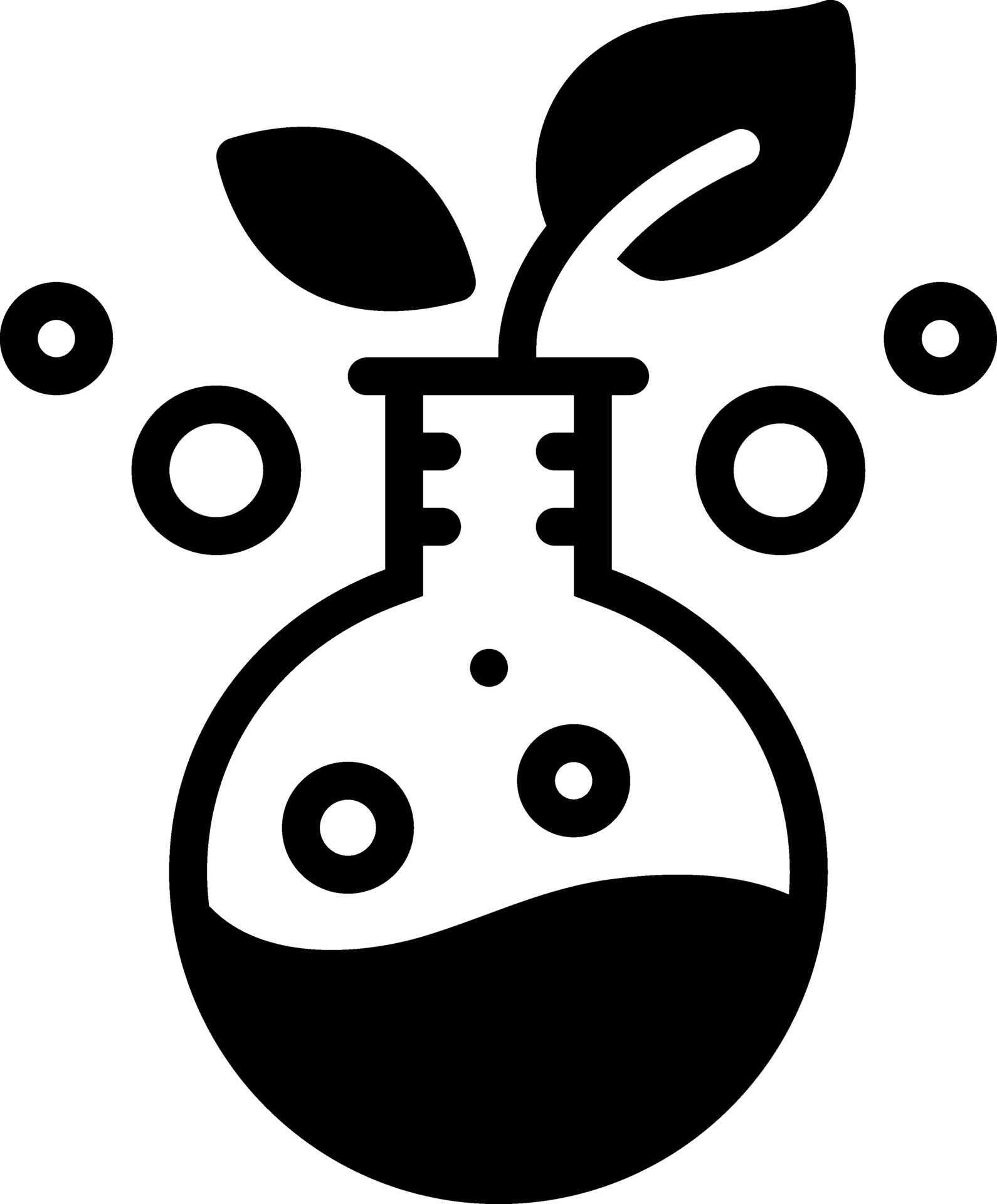 solid icon for lifescience 24881217 Vector Art at Vecteezy