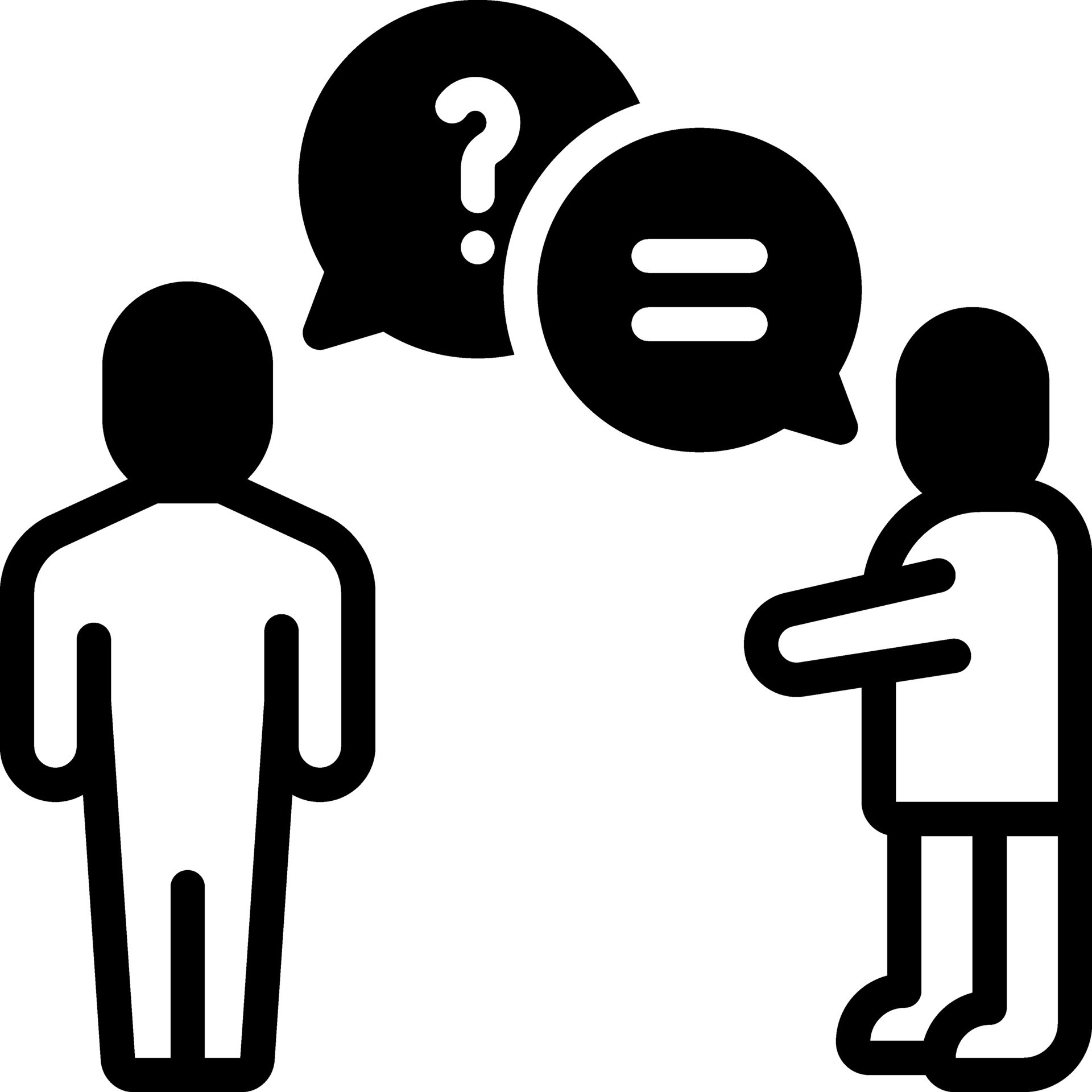 solid icon for responding 24881757 Vector Art at Vecteezy