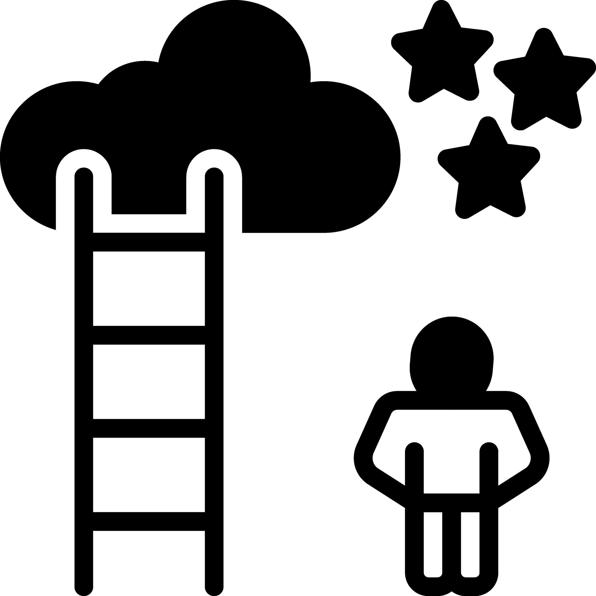 solid icon for potential 24882001 Vector Art at Vecteezy