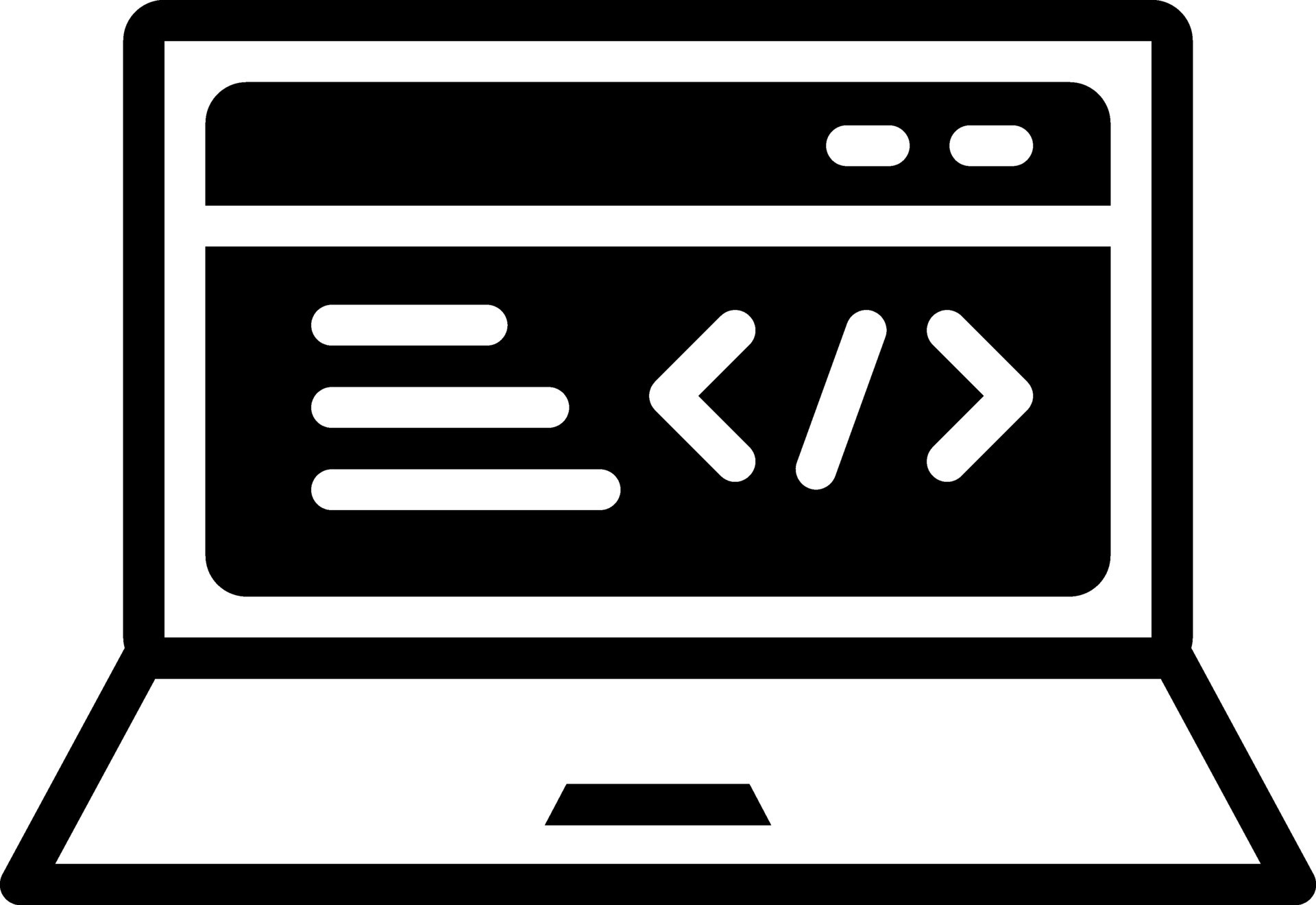 solid icon for code optimization 24882564 Vector Art at Vecteezy