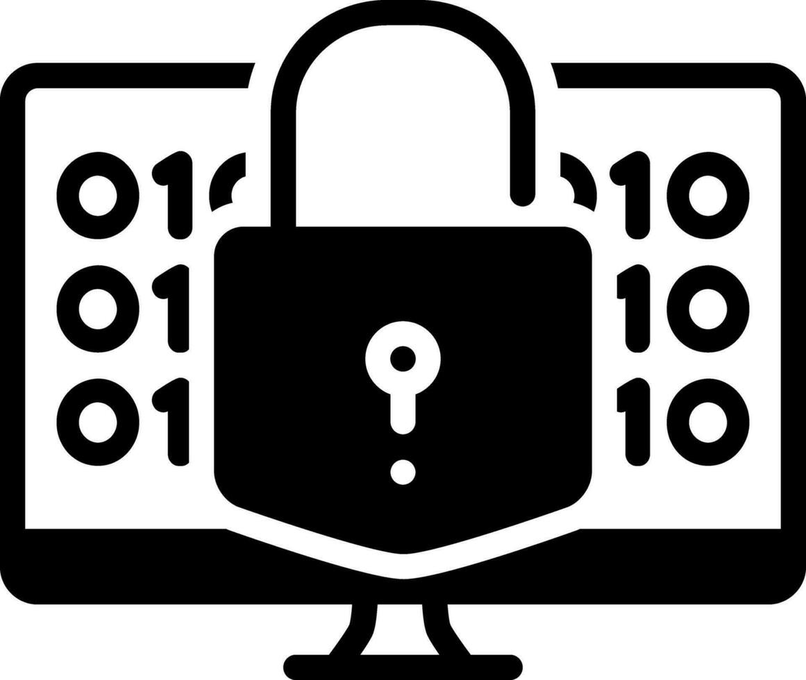 solid icon for decrypt 24882582 Vector Art at Vecteezy