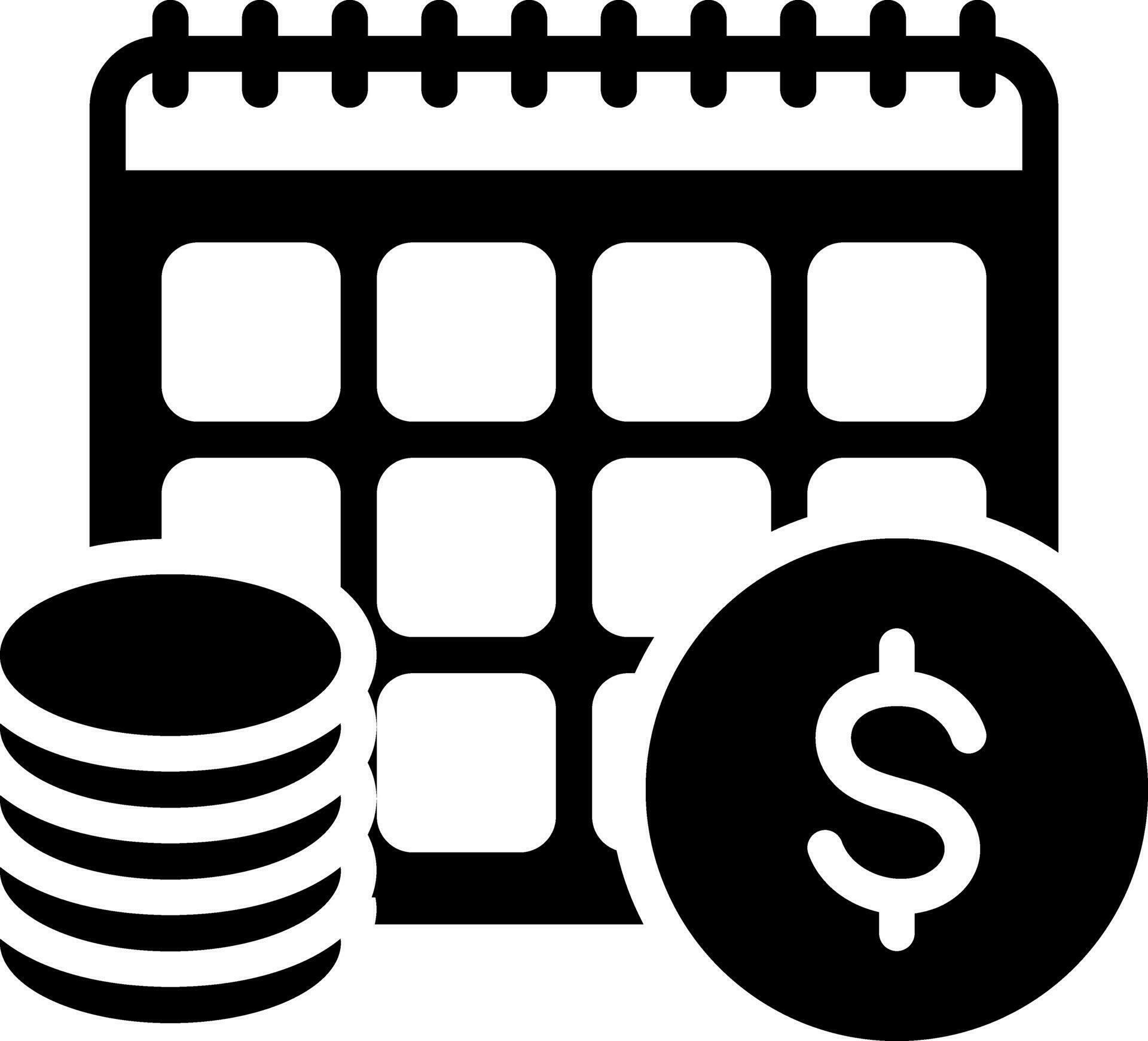 solid icon for annuity 24882829 Vector Art at Vecteezy