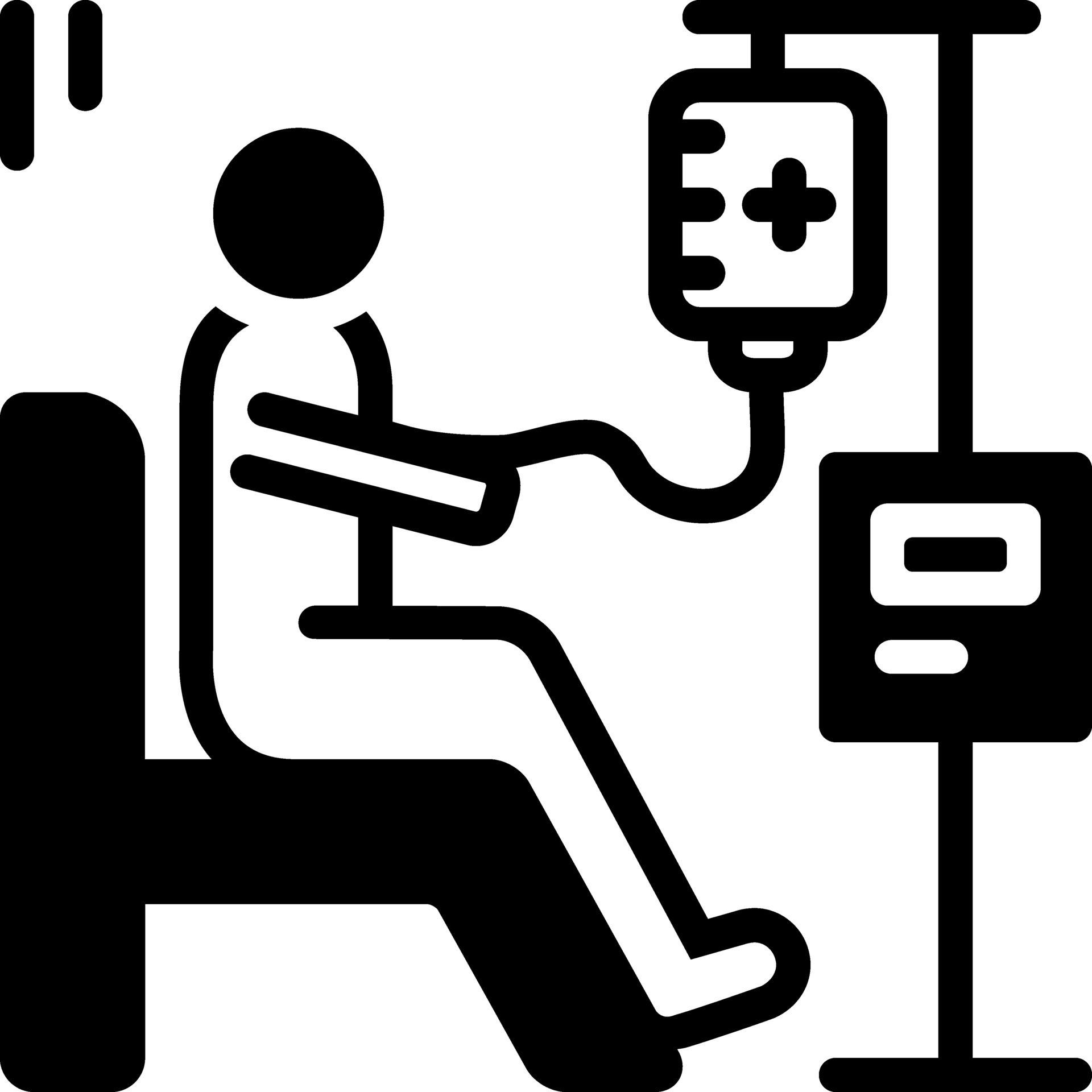 solid icon for chemo 24883060 Vector Art at Vecteezy