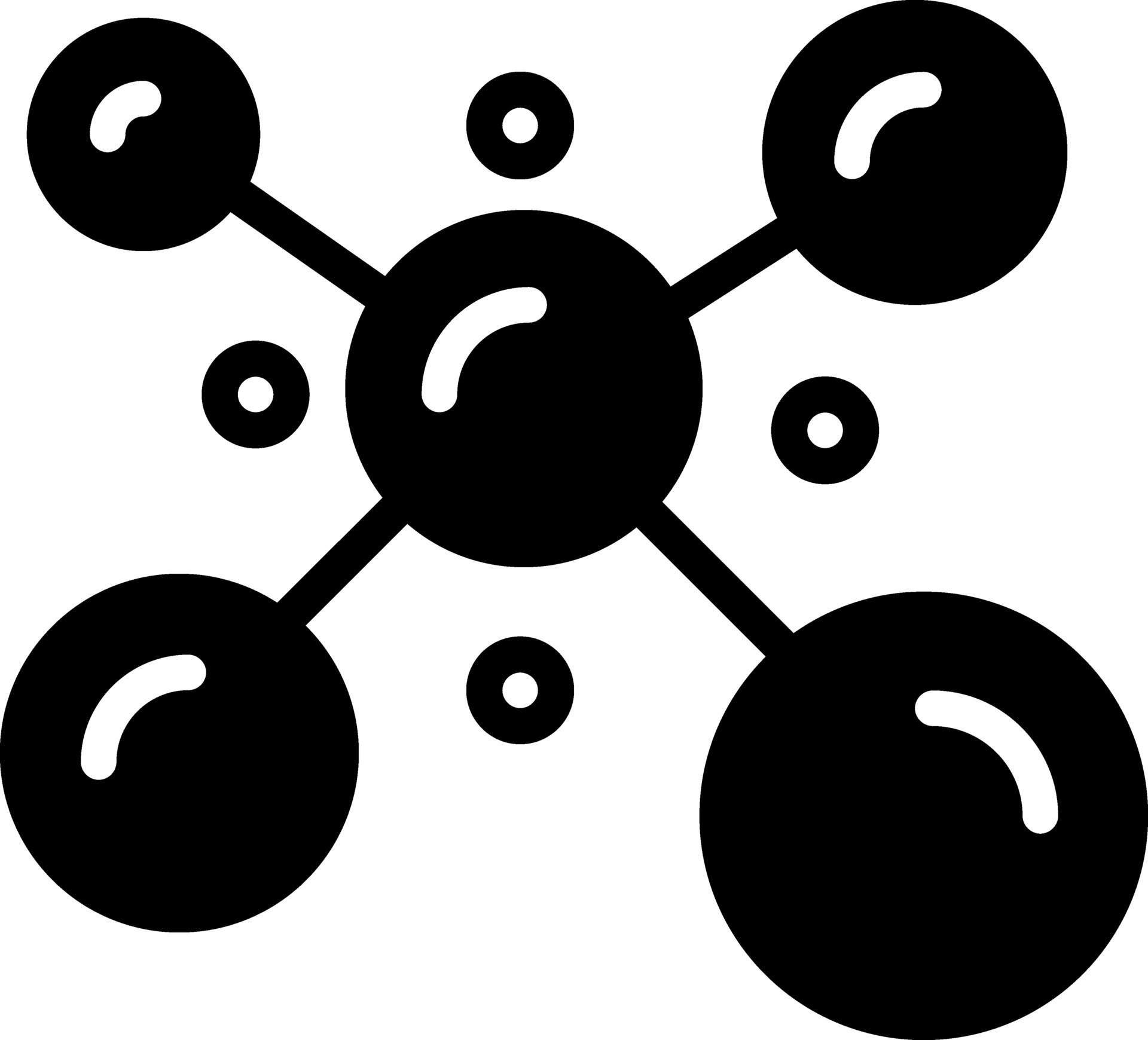 solid icon for biophysics 24883593 Vector Art at Vecteezy