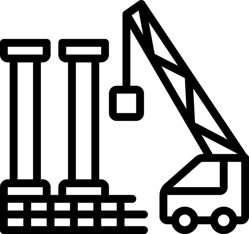 line icon for foundations 24883909 Vector Art at Vecteezy