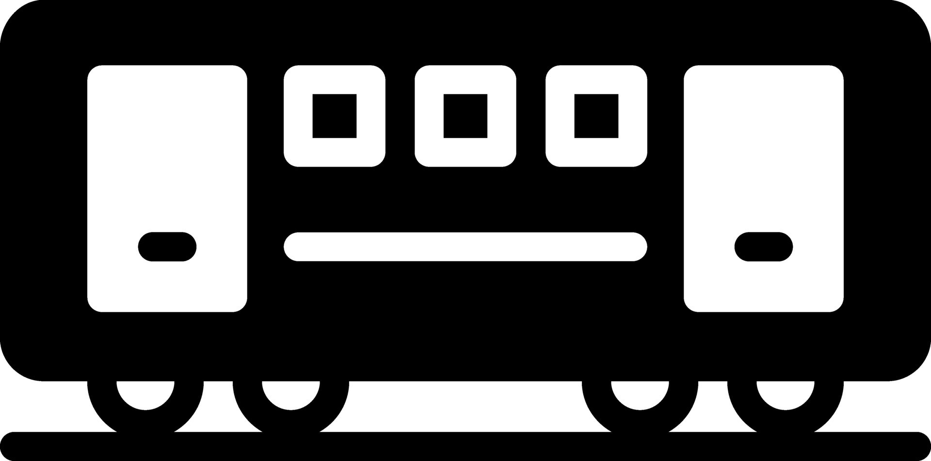 solid icon for train 24884566 Vector Art at Vecteezy