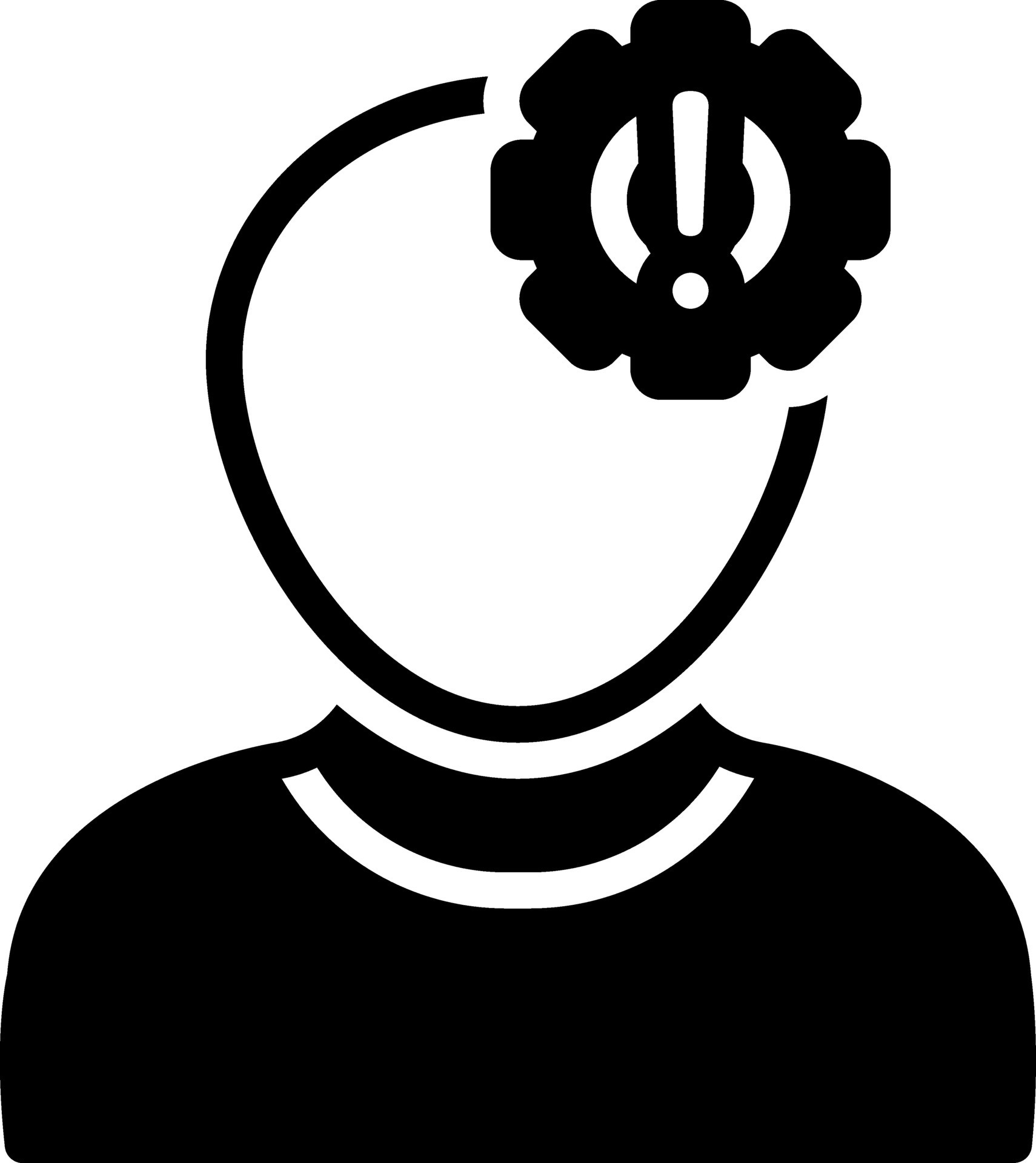 solid icon for problem 24884705 Vector Art at Vecteezy