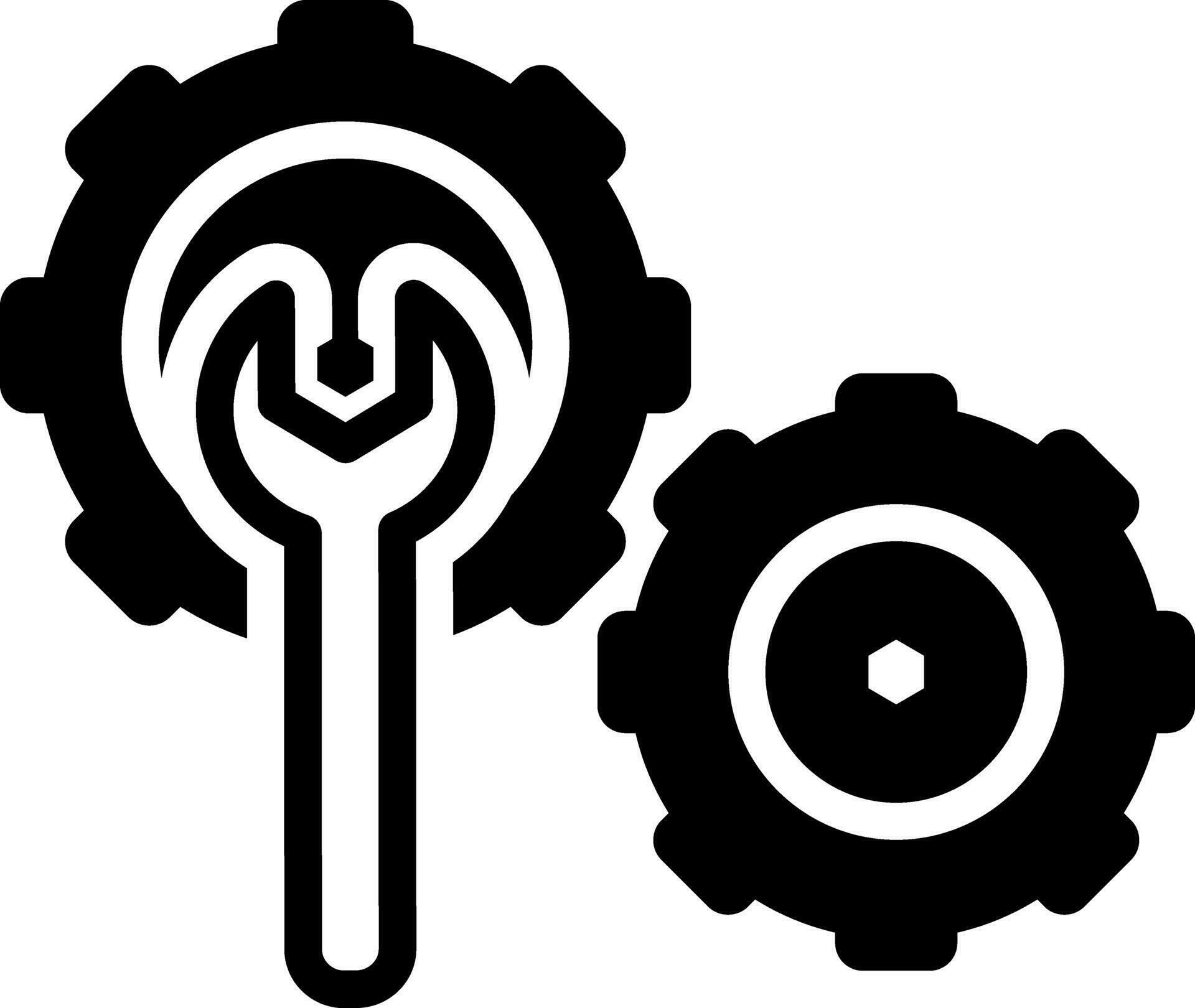solid icon for fix 24884734 Vector Art at Vecteezy