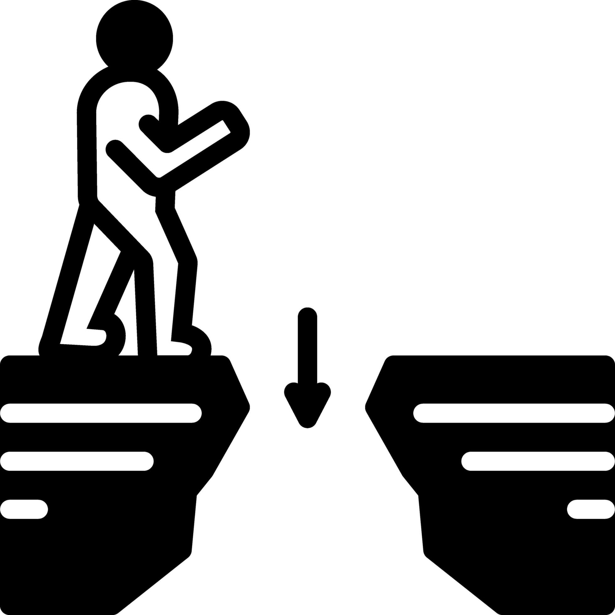 solid icon for gaps 24884996 Vector Art at Vecteezy