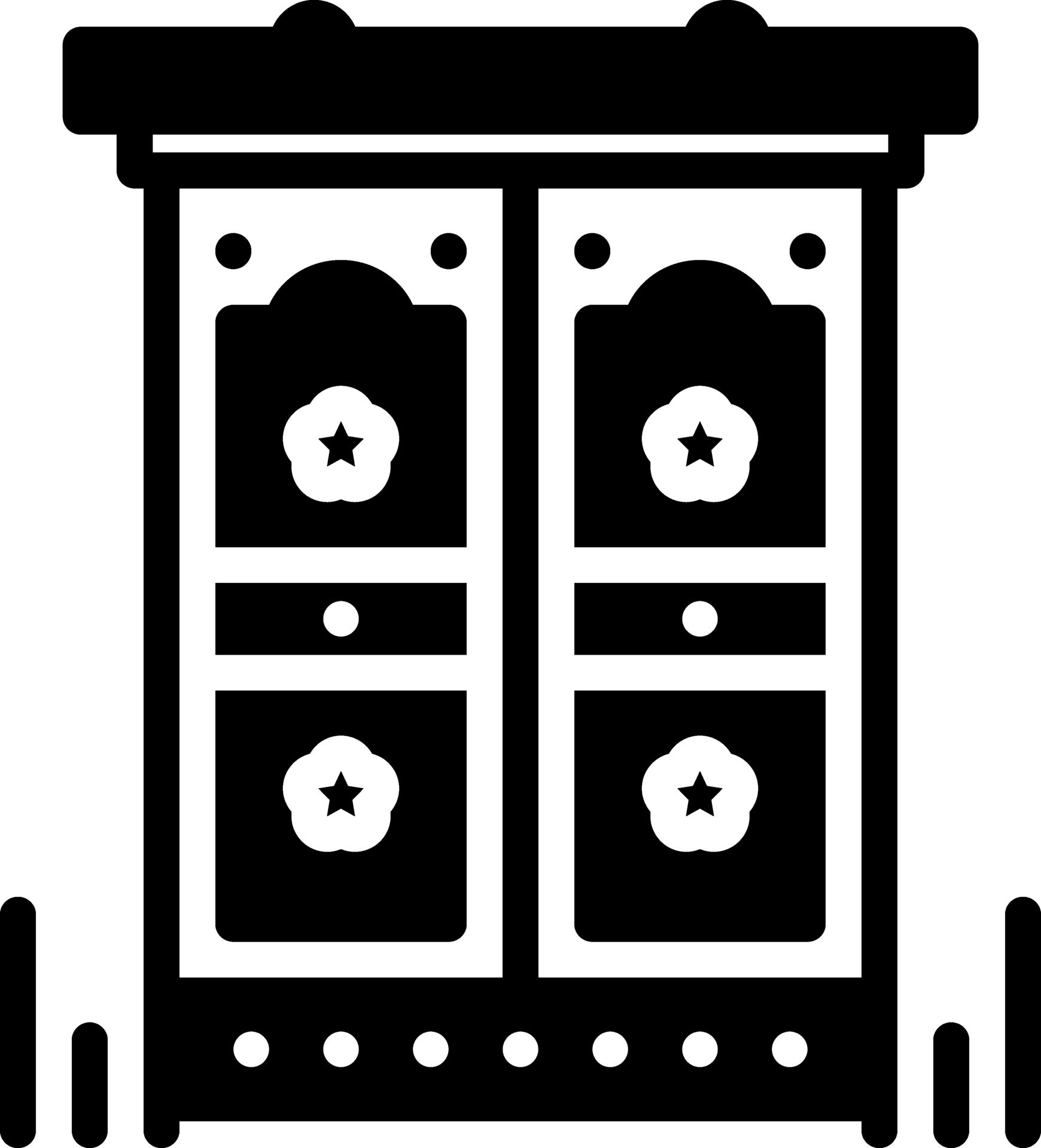 solid icon for antic 24885112 Vector Art at Vecteezy