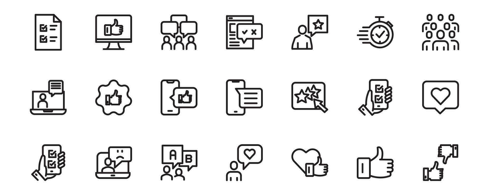 set icon line feedback and rating, rank, vector illustration 24887787 ... set icon line feedback and rating, rank, vector illustration 24887787 ...