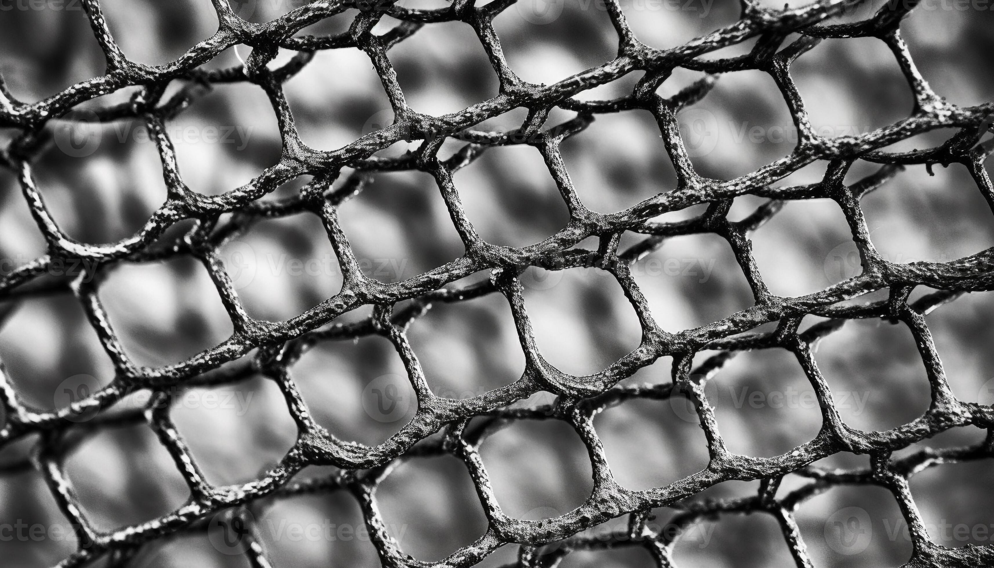 Metallic Chain Link Connection A Modern Abstract Molecular Structure Generated By Ai 24893208