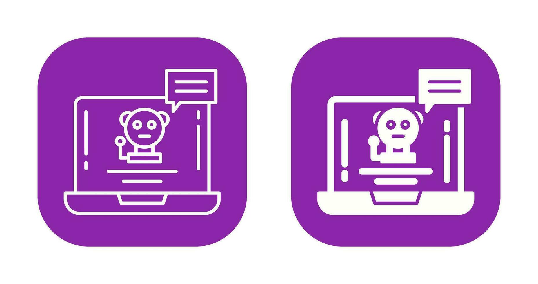 icono de vector de bot de chat 24899051 Vector en Vecteezy