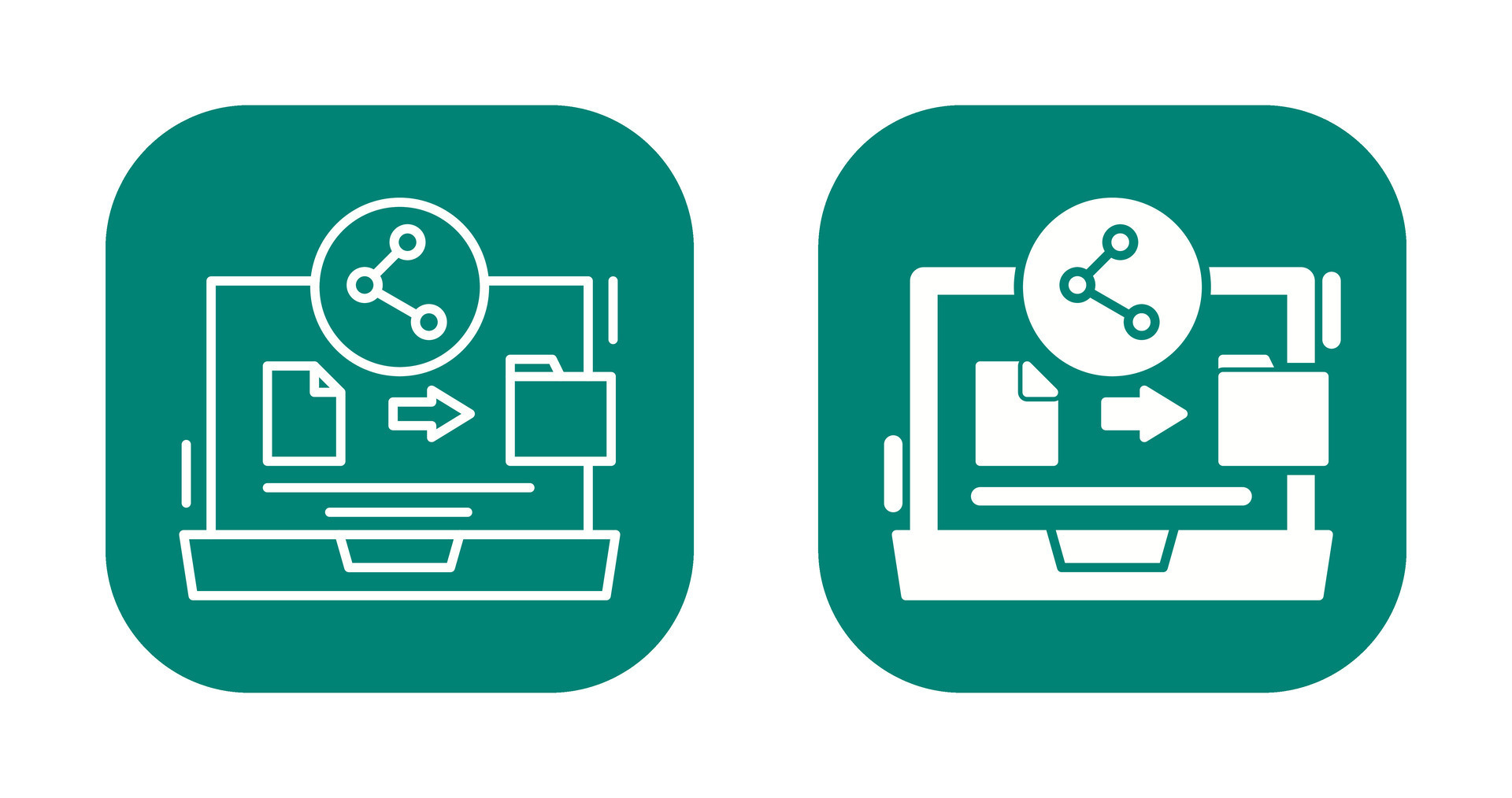 icono de vector de compartir archivo 24899310 Vector en Vecteezy