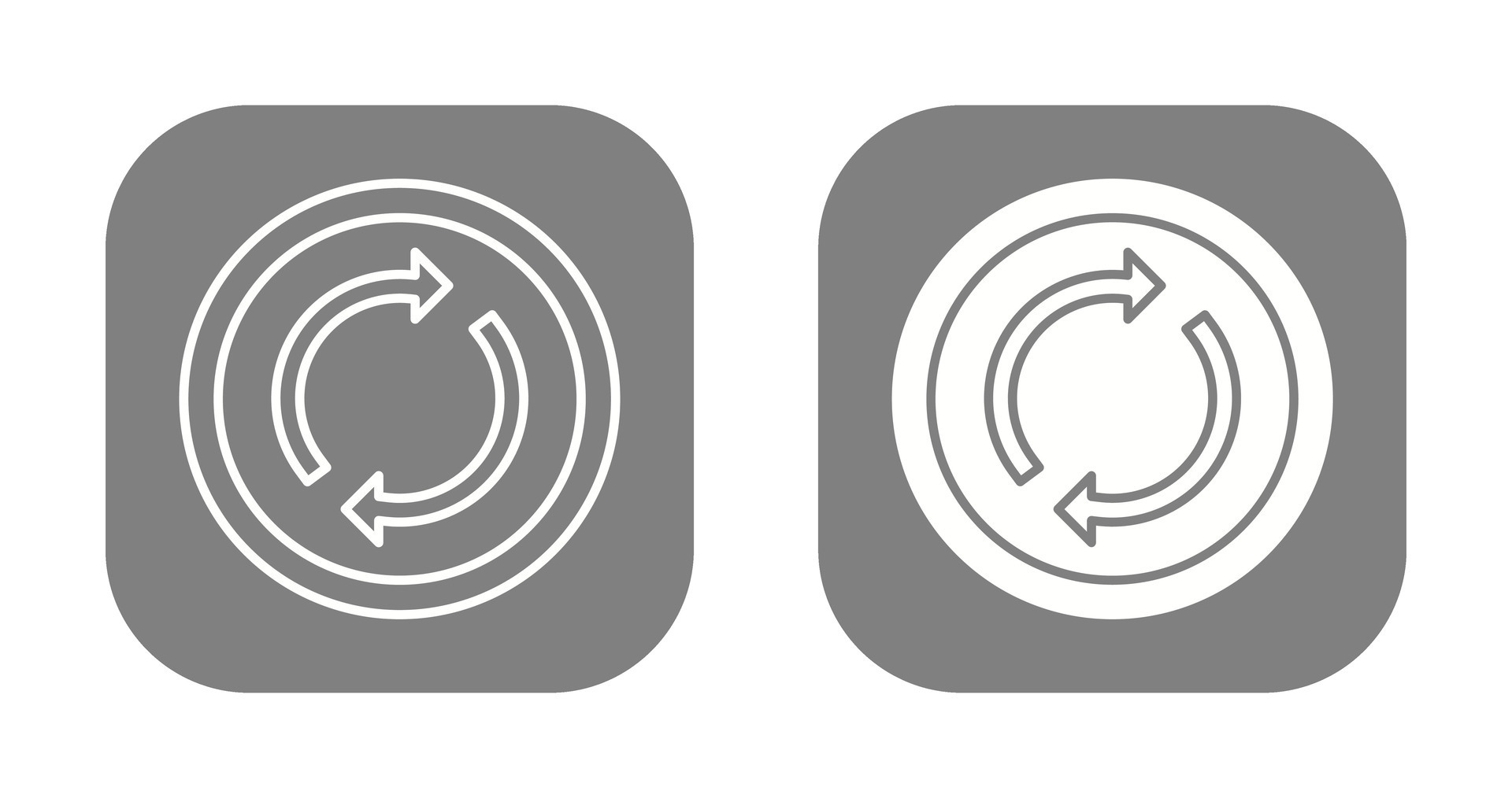 Loop Vector Icon 24899684 Vector Art at Vecteezy