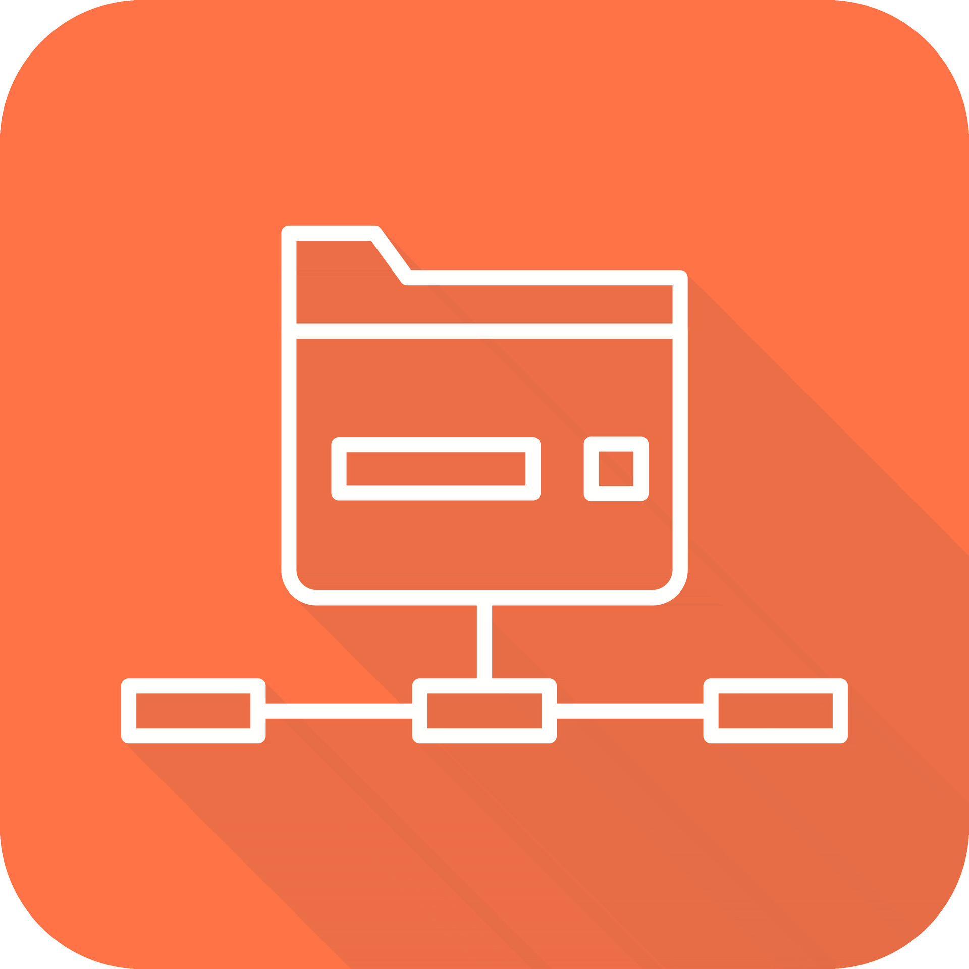 Network Folder Vector Icon 24902101 Vector Art at Vecteezy