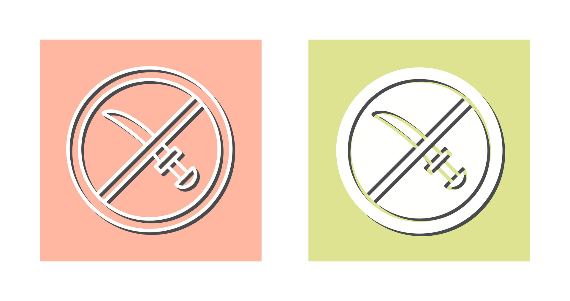 No Weapons Vector Icon 24903220 Vector Art at Vecteezy