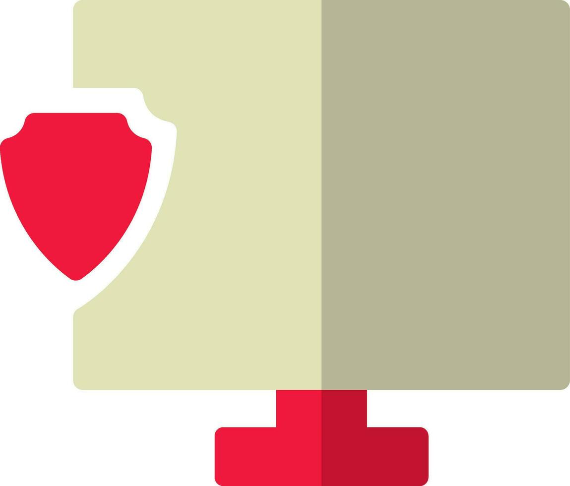 Flat style Computer Security icon. 24910025 Vector Art at Vecteezy