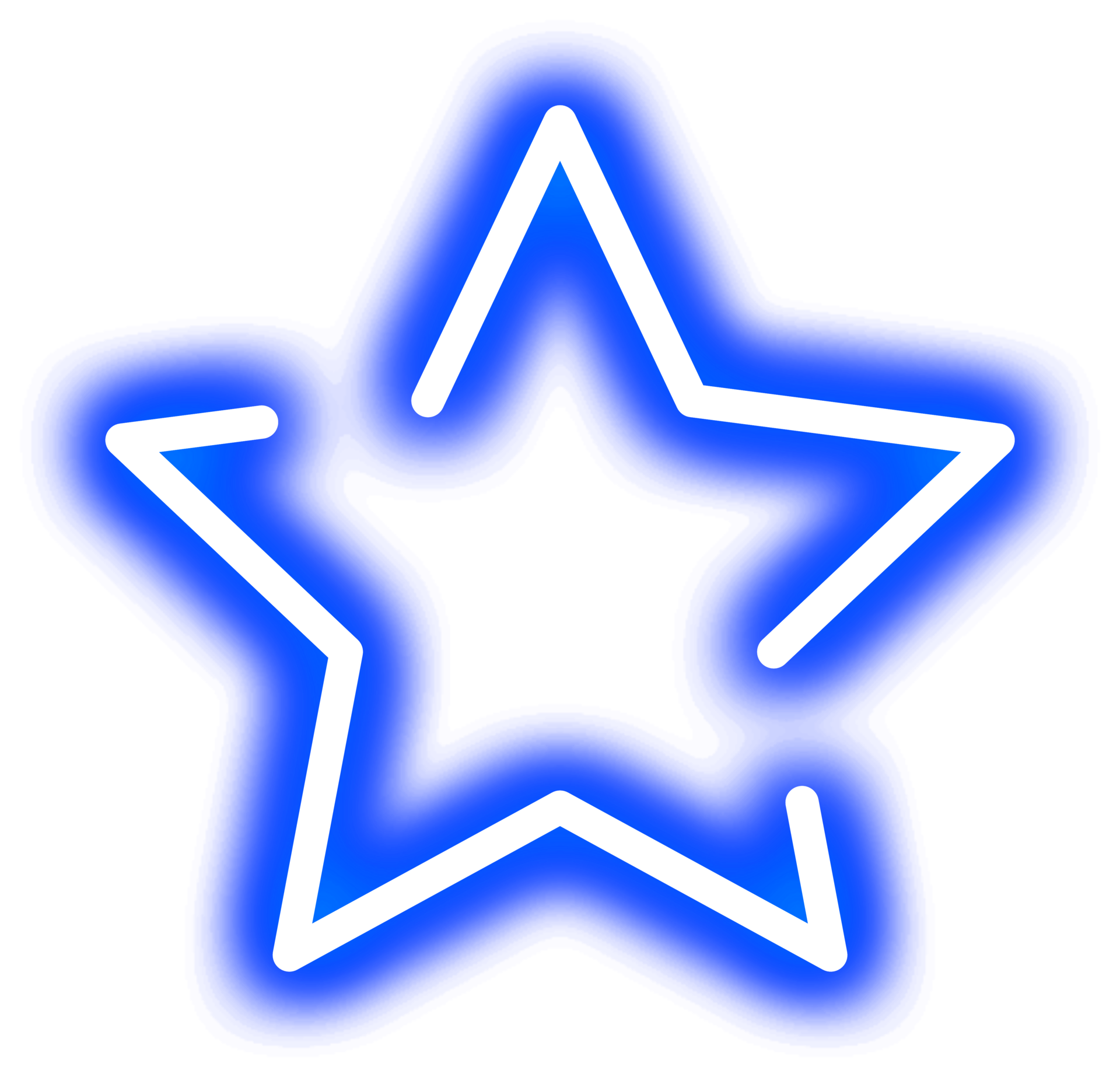 Glowing Neon Star 24913071 PNG