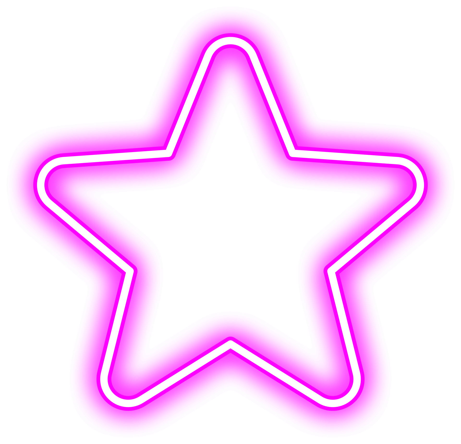 Cute Glowing Neon Pink Star 24913072 PNG Cute Glowing Neon Pink Star 24913072 PNG