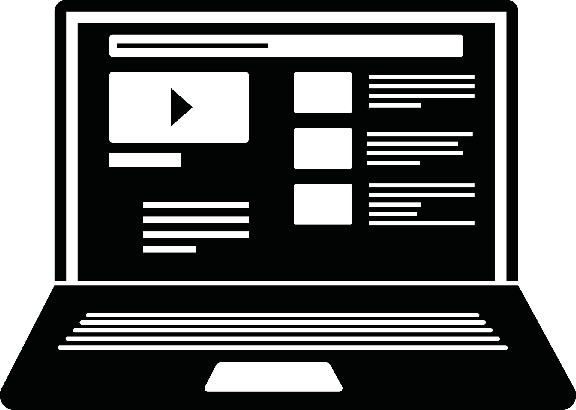 Illustration of open laptop icon 24913470 Vector Art at Vecteezy Illustration of open laptop icon 24913470 Vector Art at Vecteezy