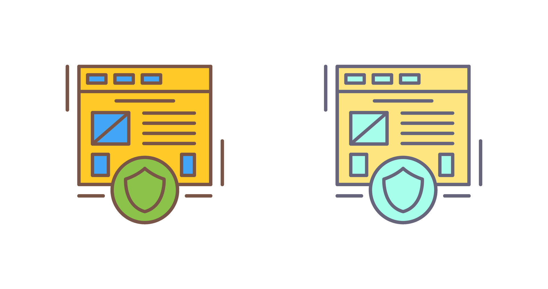 Secure Vector Icon 24918632 Vector Art At Vecteezy