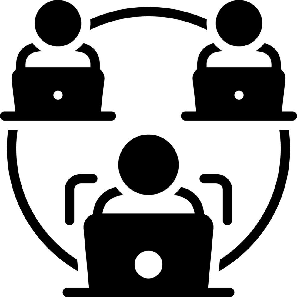 solid icon for facilitate 24921094 Vector Art at Vecteezy