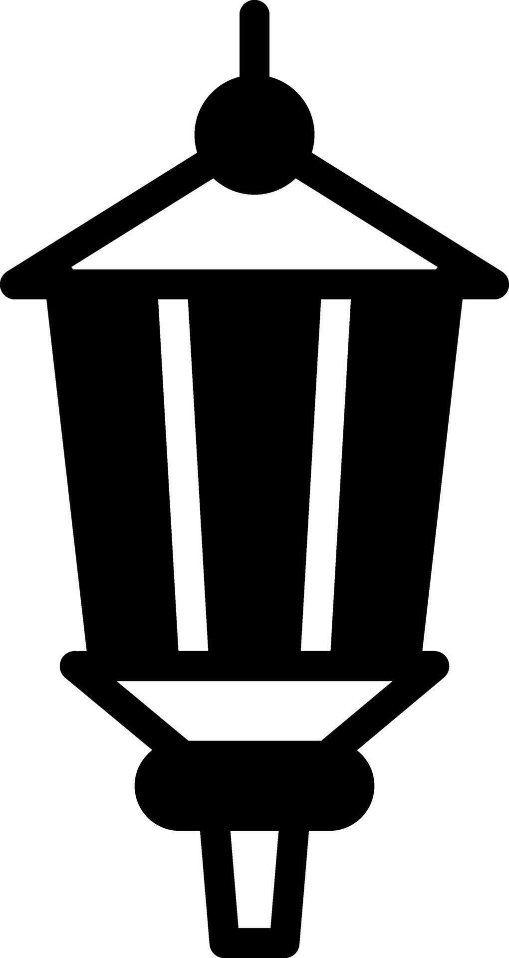 solid icon for lamp post 24921124 Vector Art at Vecteezy