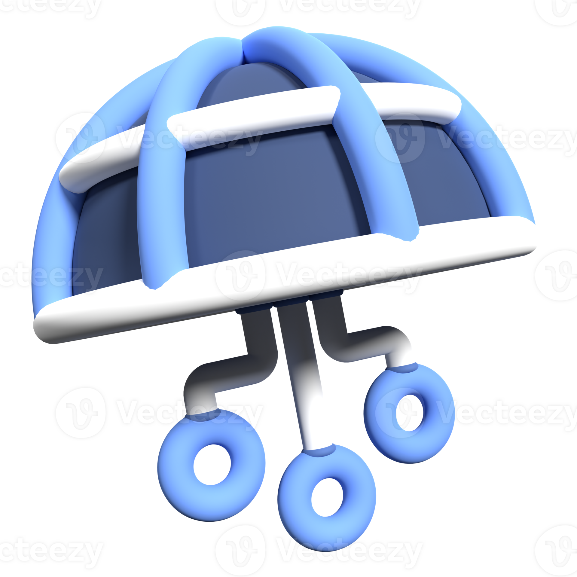 Cloud Computing Technology Cloud Data Center With Hosting Server Cloud Service 3d Rendering