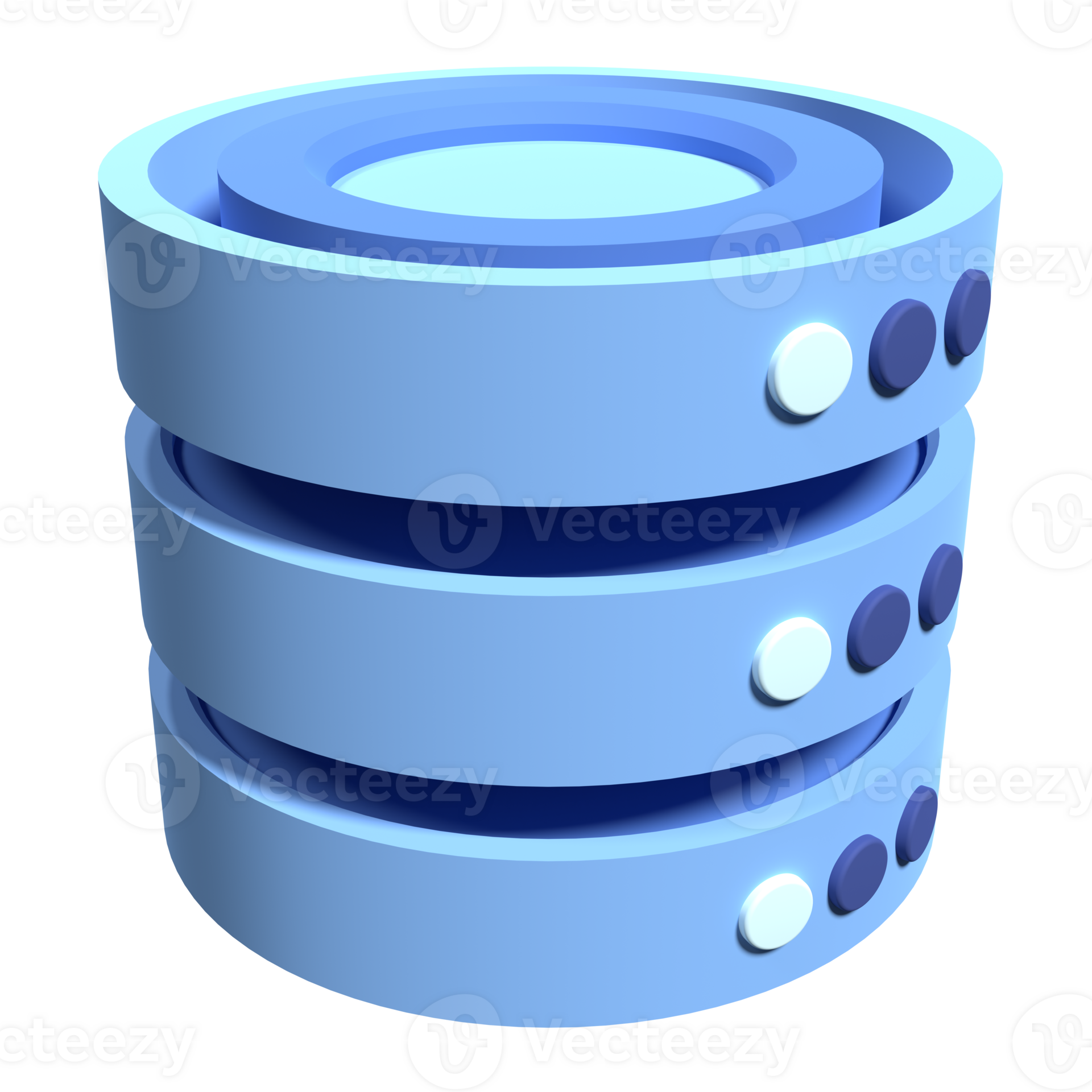 3d Render Of Database Database Server 3d Render Icon Network And Database Computer Technology