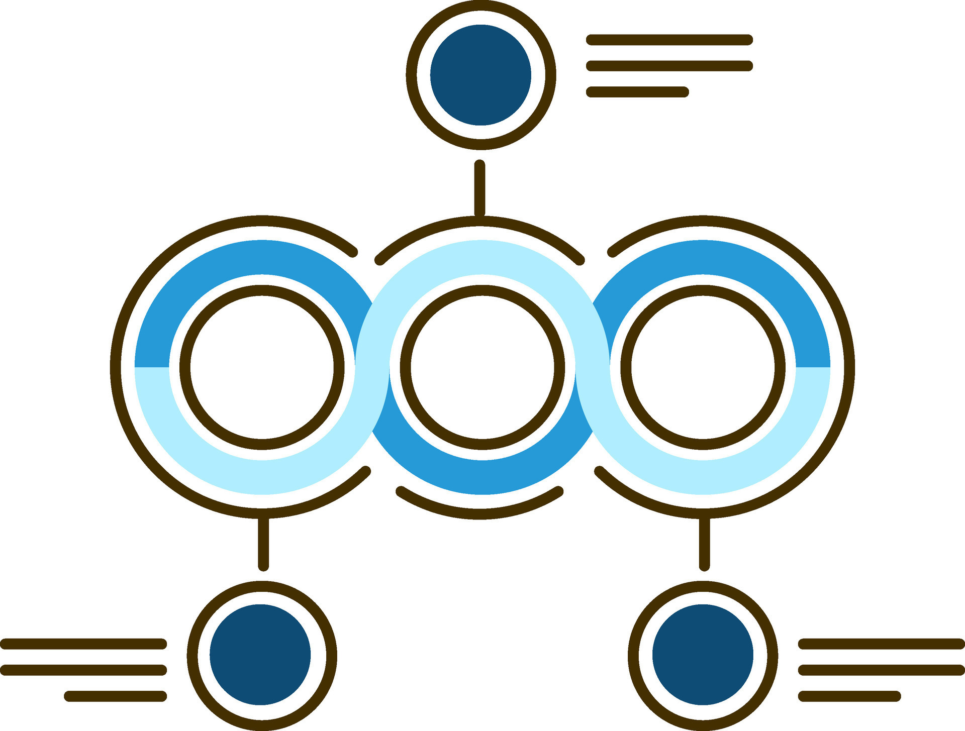 Flat Style Timeline Infographic Loop Chart icon in blue color. 24924990 ... Flat Style Timeline Infographic Loop Chart icon in blue color. 24924990 ...