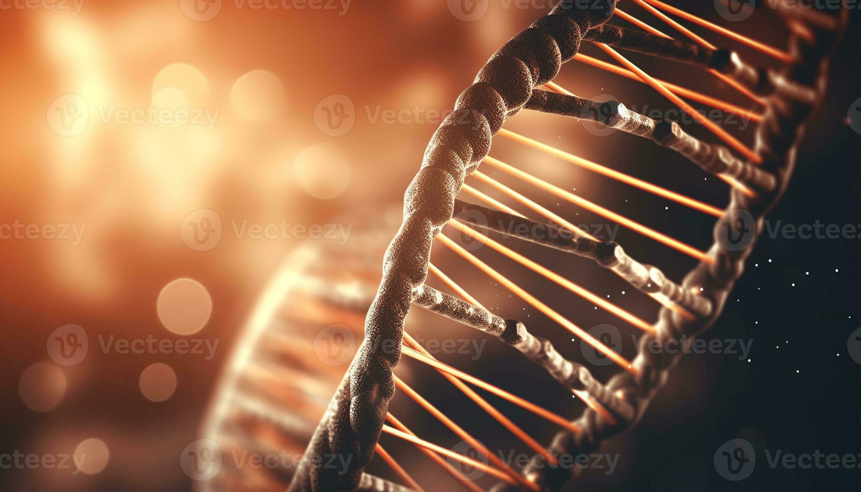 Abstract Genetic Mutation Pattern In High Scale Magnification