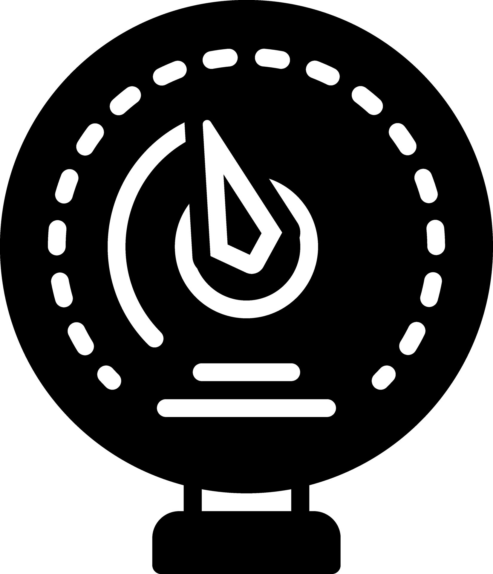 solid icon for manometer 24929001 Vector Art at Vecteezy