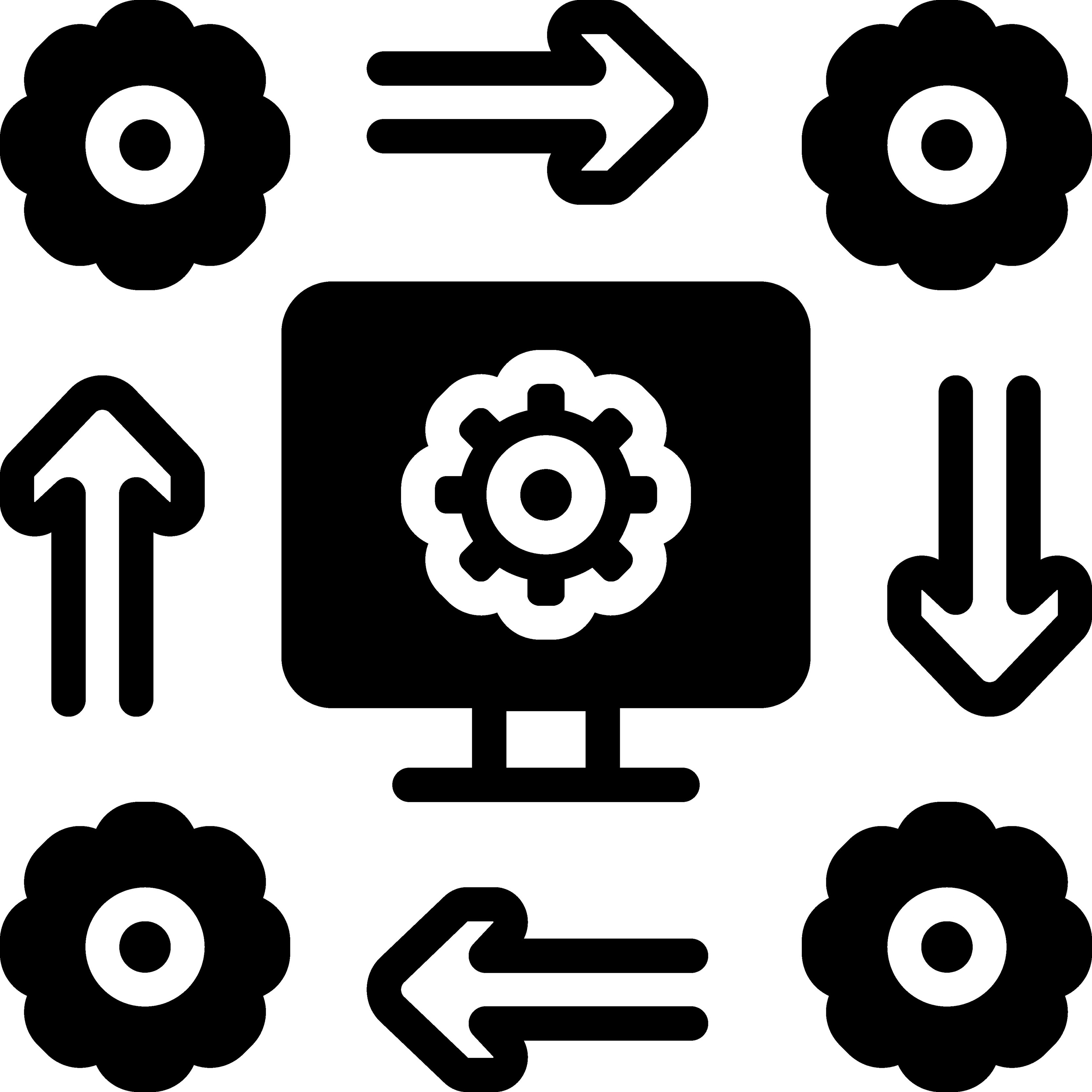 solid icon for workflow 24929017 Vector Art at Vecteezy