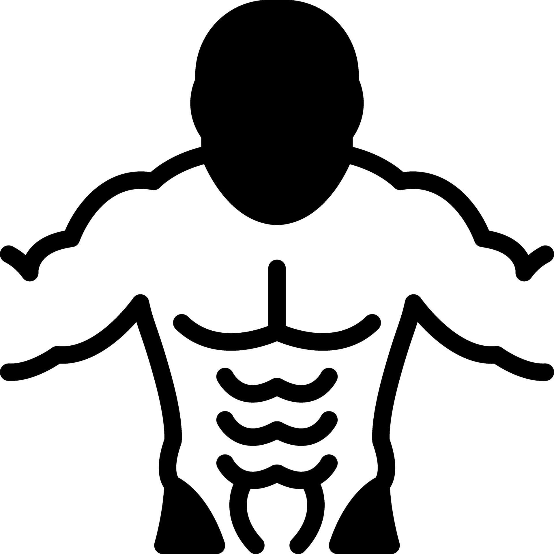 solid icon for abs 24930340 Vector Art at Vecteezy