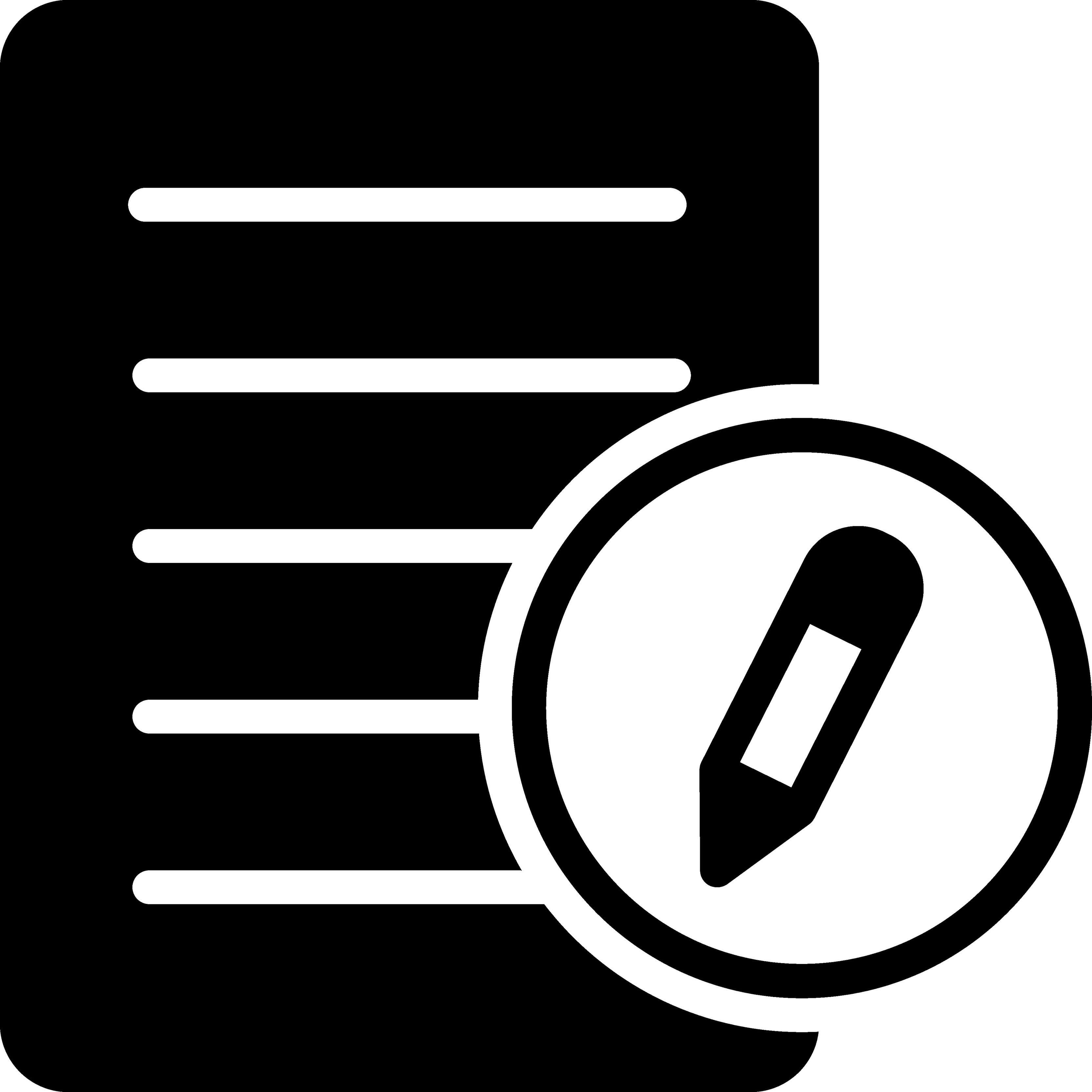 sólido icono para registro 24930406 Vector en Vecteezy