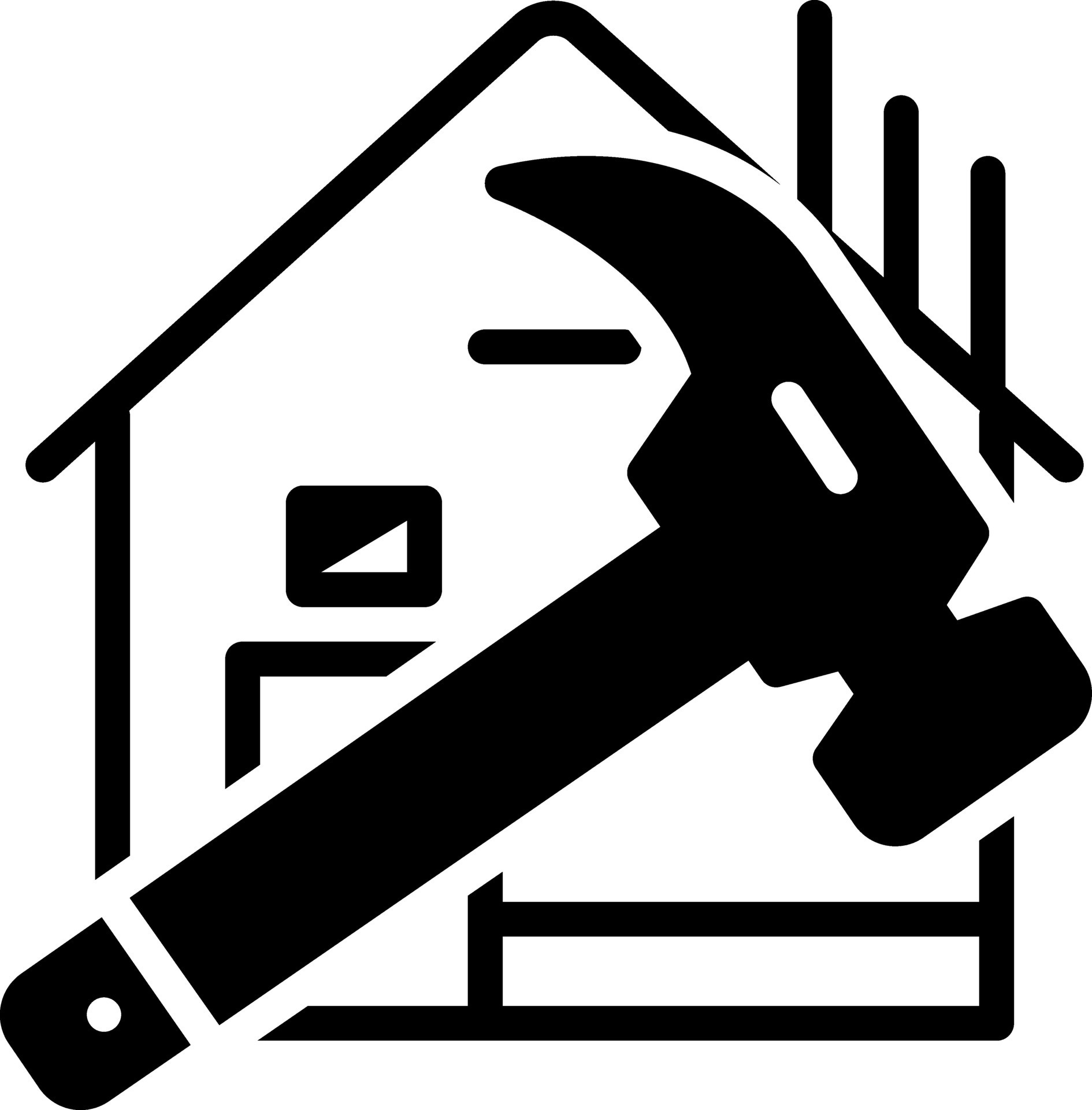 sólido icono para construir 24930413 Vector en Vecteezy