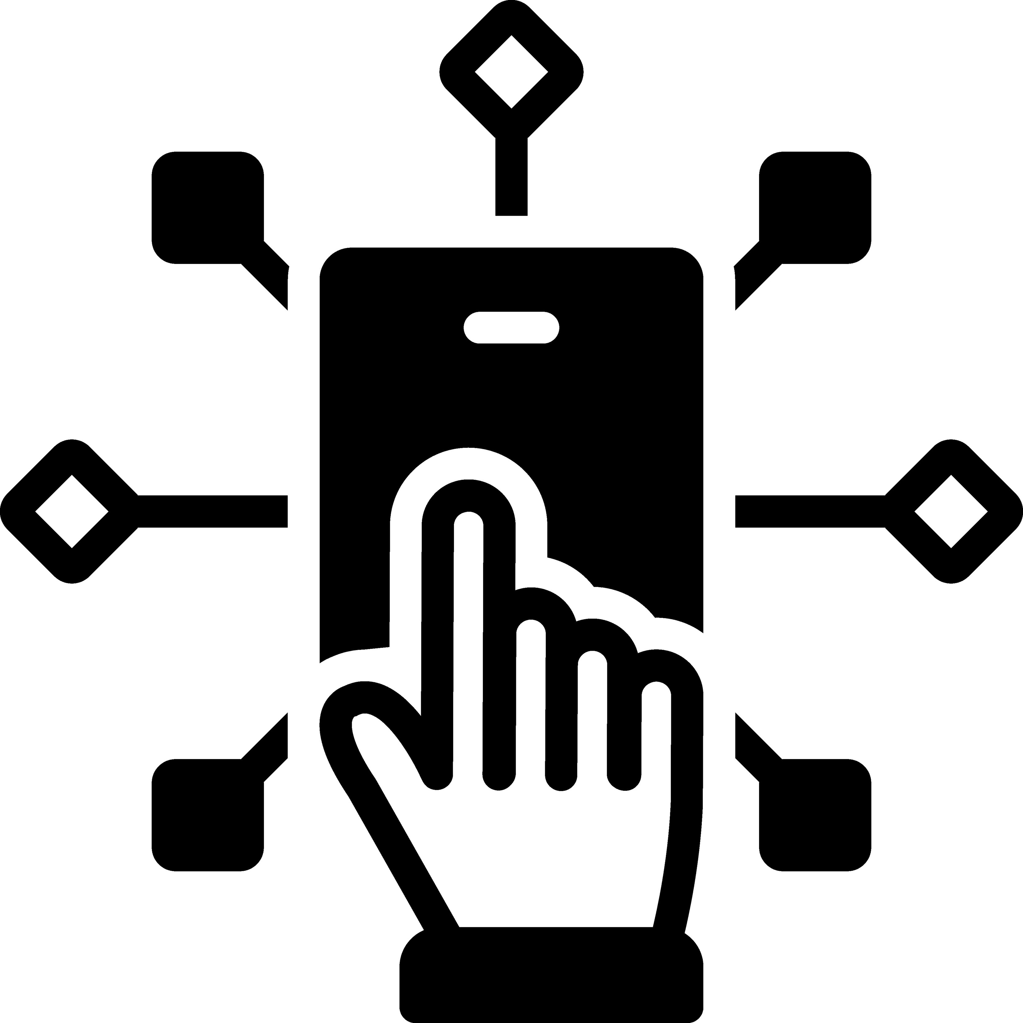 solid icon for infotech 24930454 Vector Art at Vecteezy