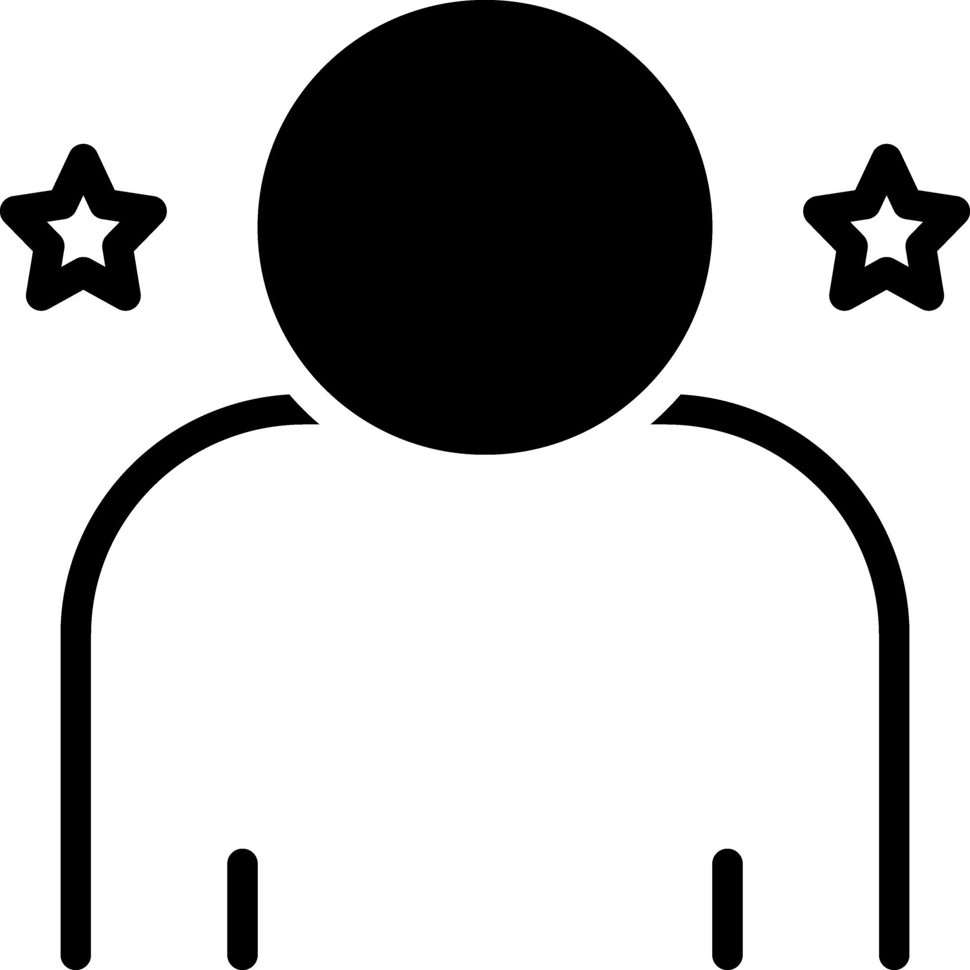 solid icon for individual 24930456 Vector Art at Vecteezy