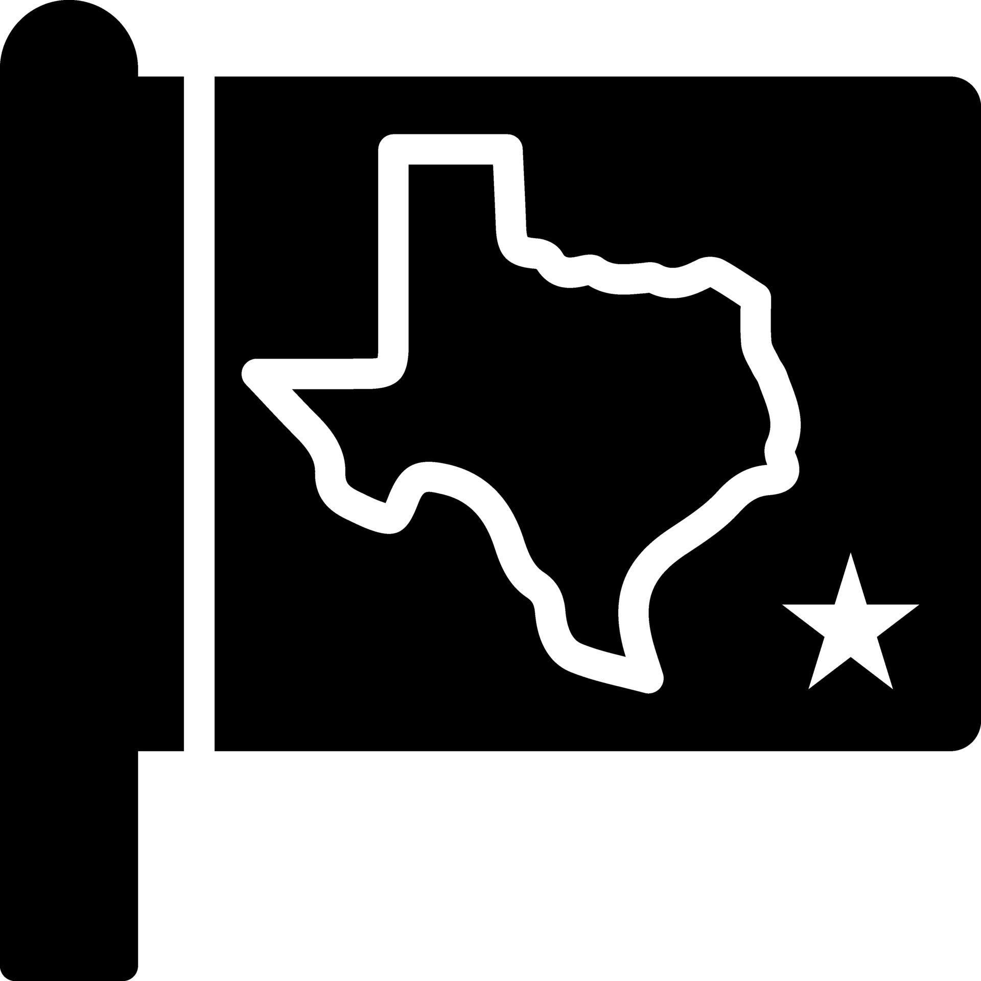 solid icon for state 24930507 Vector Art at Vecteezy