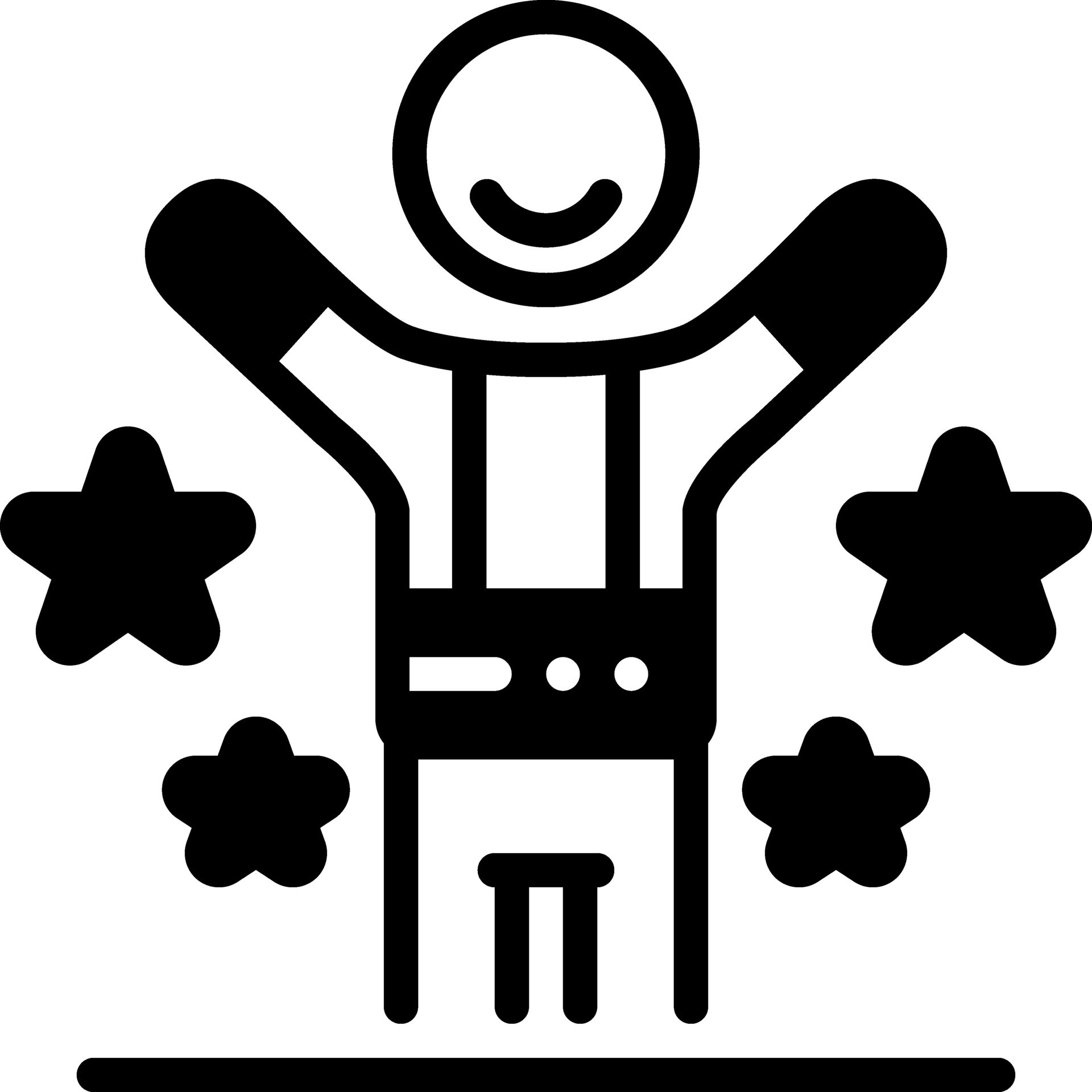 solid icon for happy 24930509 Vector Art at Vecteezy