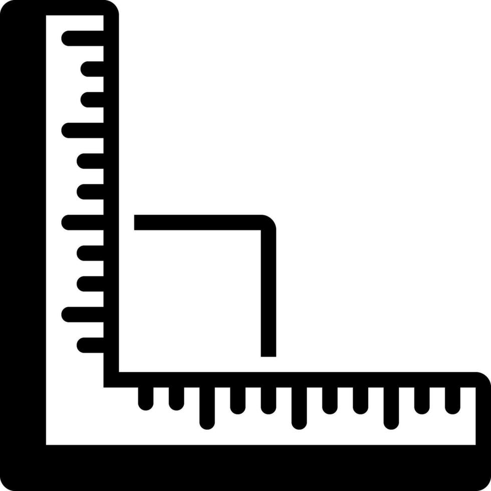 solid icon for ruler 24930556 Vector Art at Vecteezy