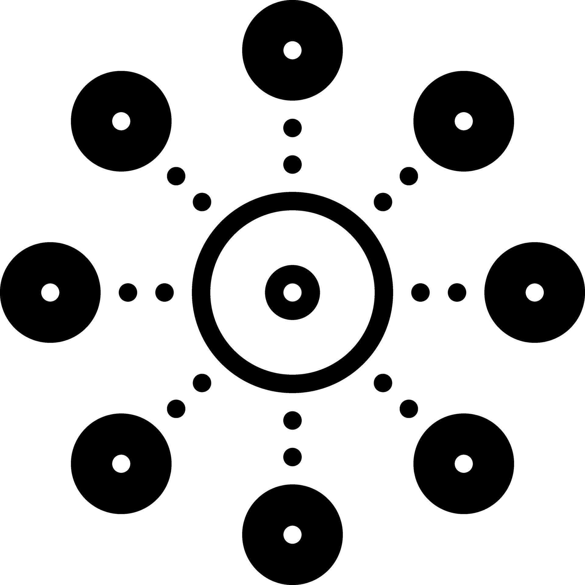 Solid Icon For Decentralization 24930640 Vector Art At Vecteezy