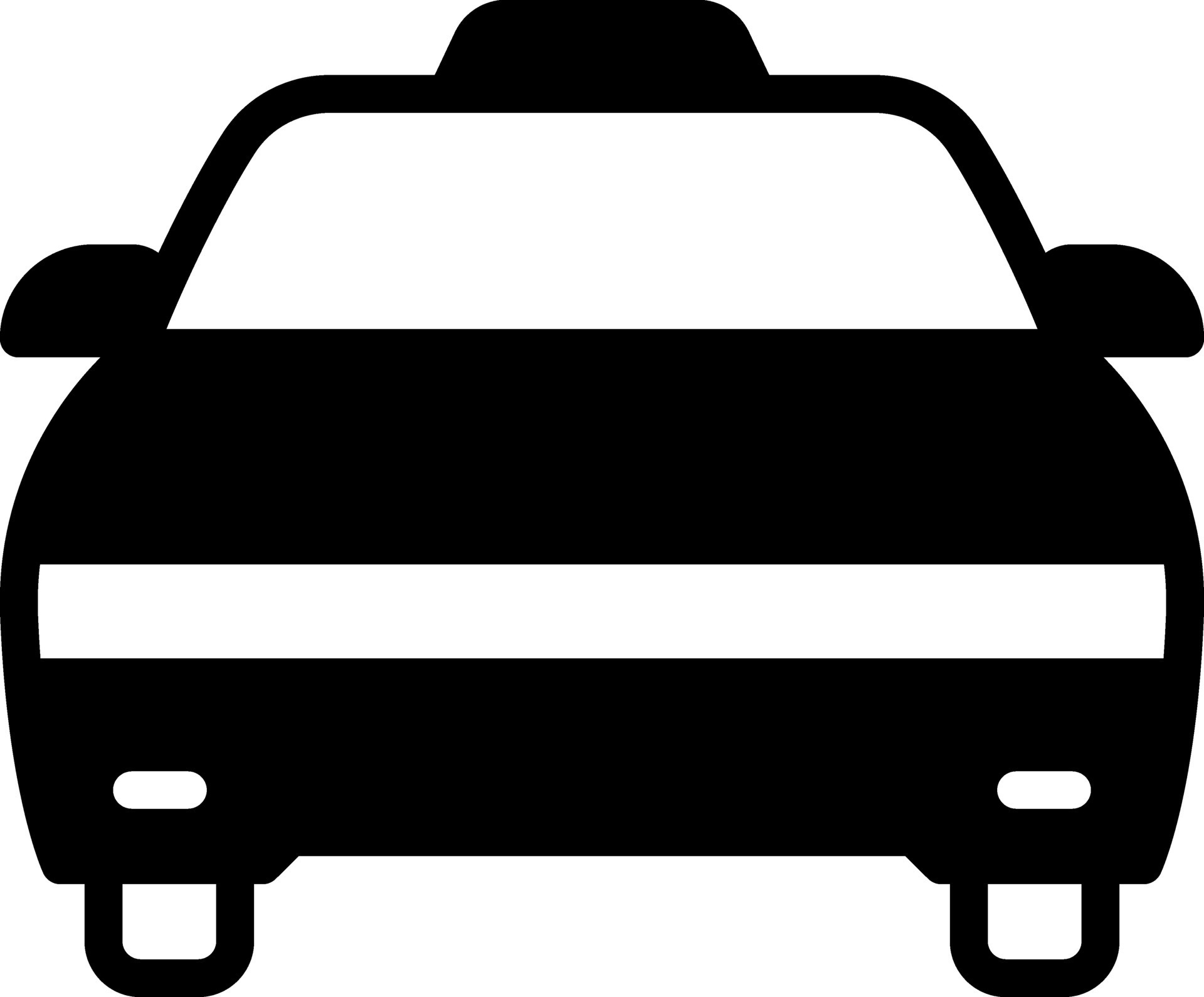 solid icon for cab 24930656 Vector Art at Vecteezy