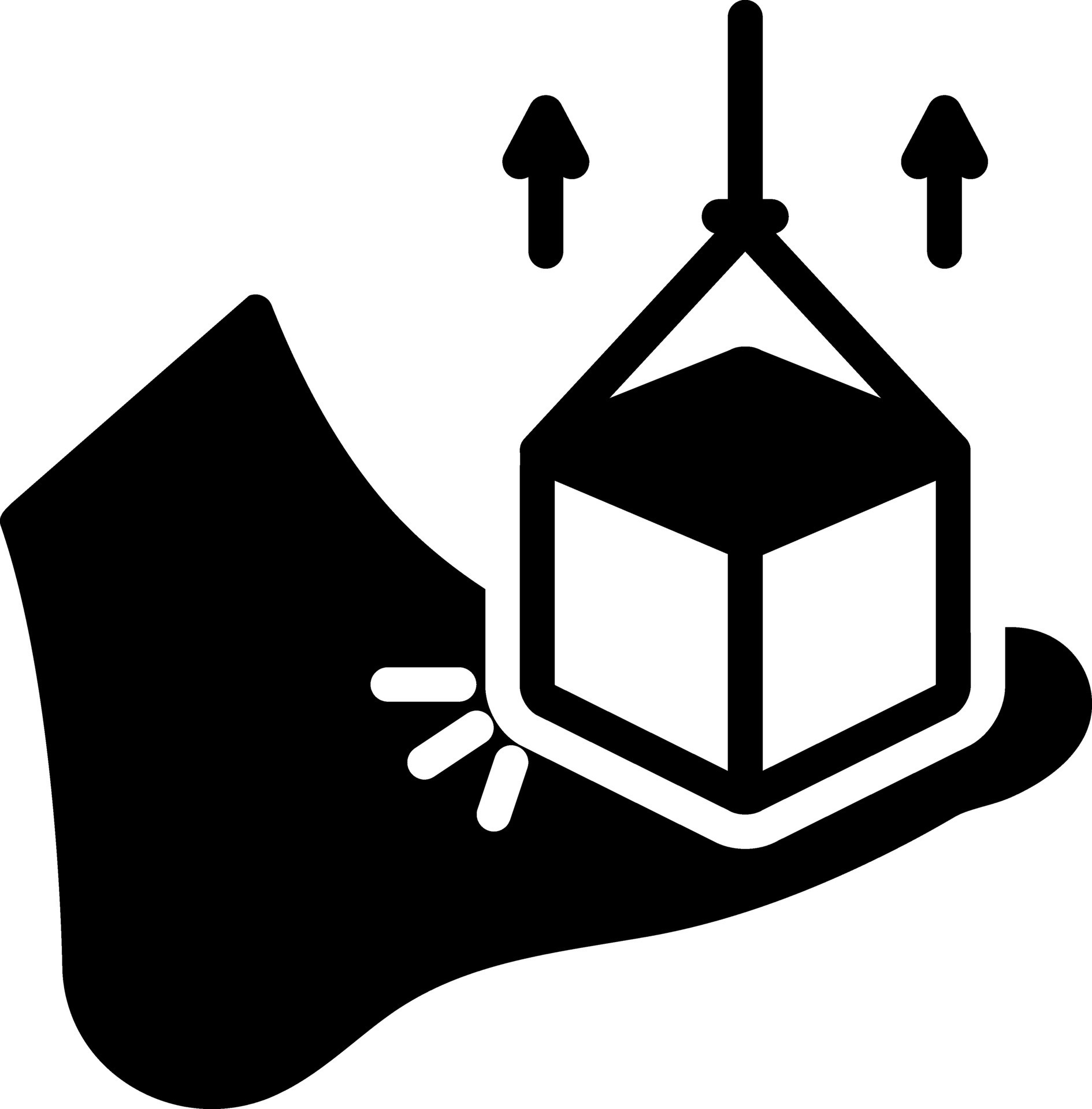 solid icon for decompress 24930682 Vector Art at Vecteezy